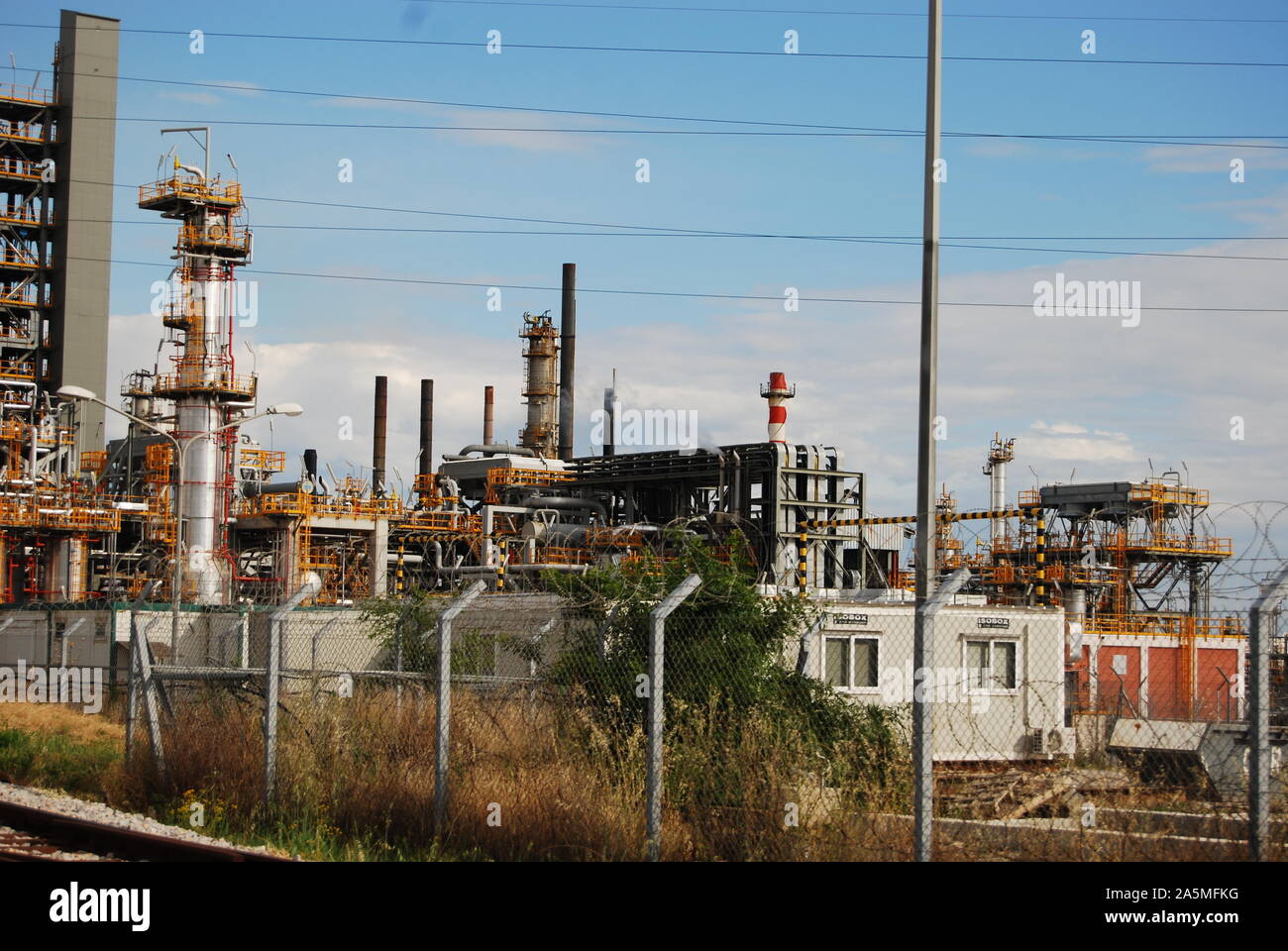 Industrial zone, Thessaloniki, Greece Stock Photo - Alamy