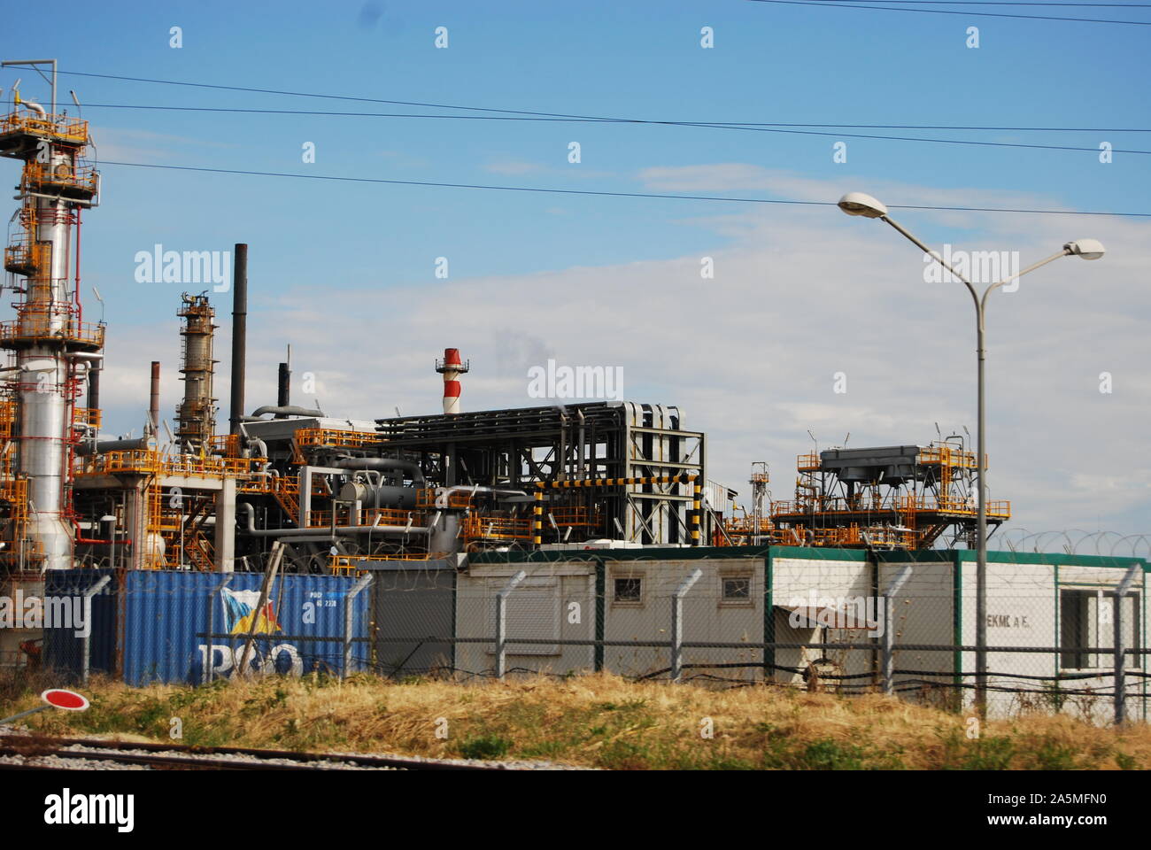 Industrial zone, Thessaloniki, Greece Stock Photo - Alamy