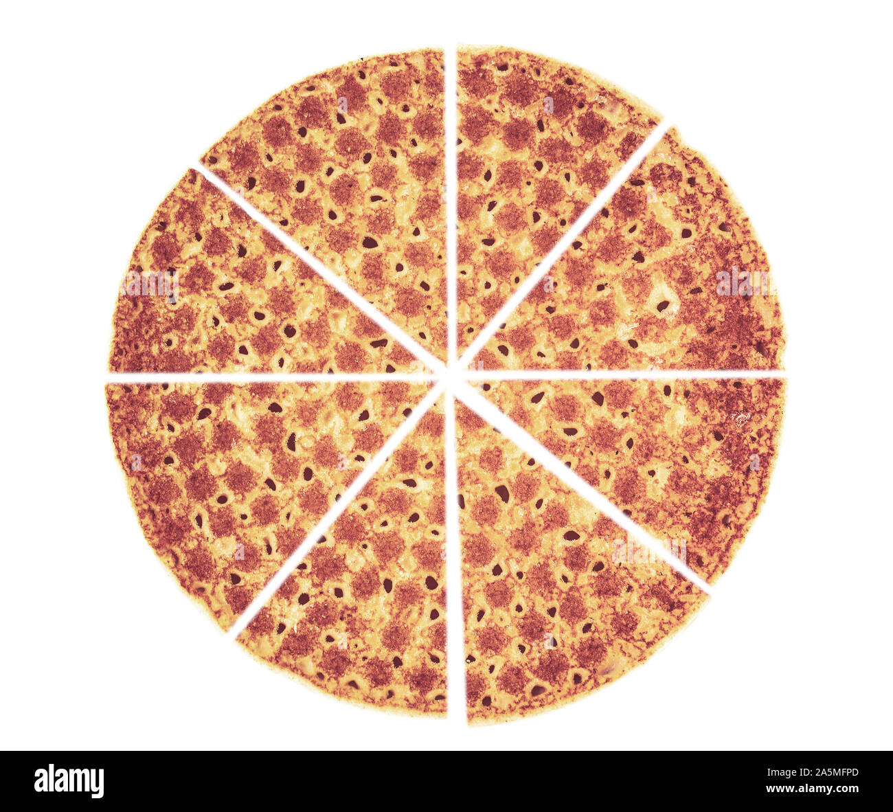 cut into pieces cake, isolated Stock Photo - Alamy