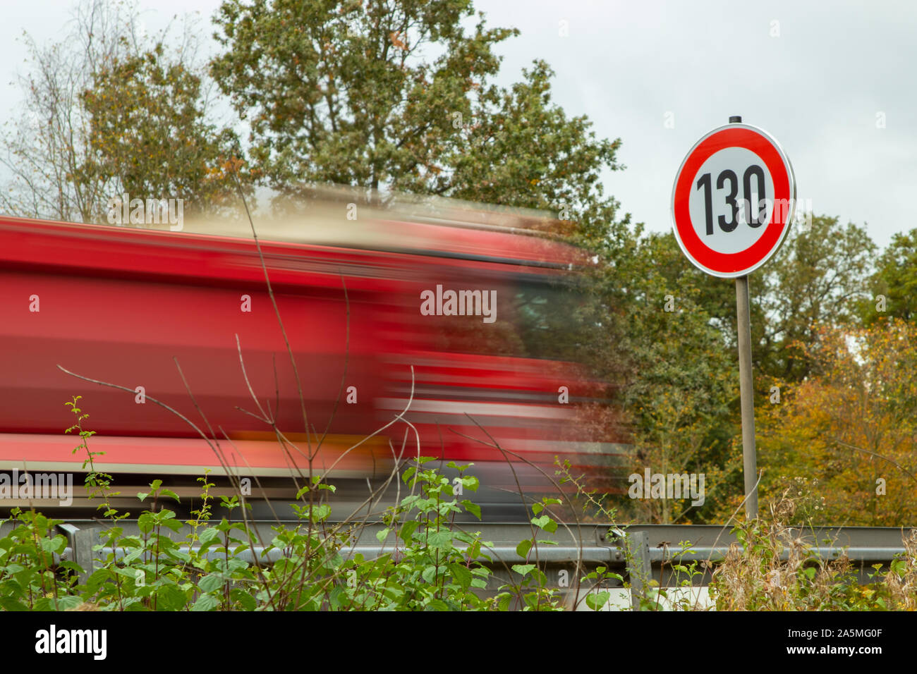 Autobahn sign hi-res stock photography and images - Alamy