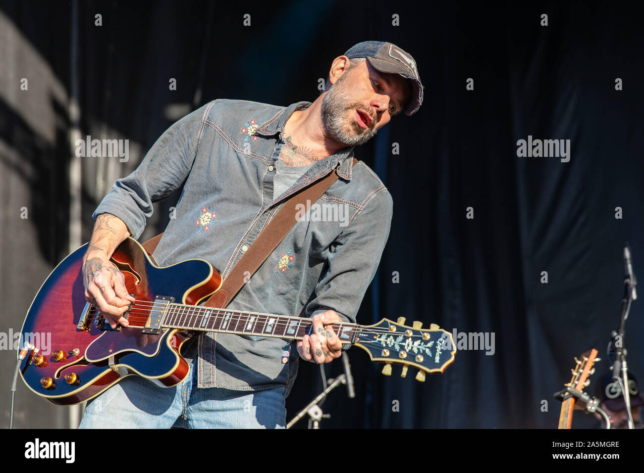 September 13, 2019, Chicago, Illinois, U.S: BEN NICHOLS of Lucero ...