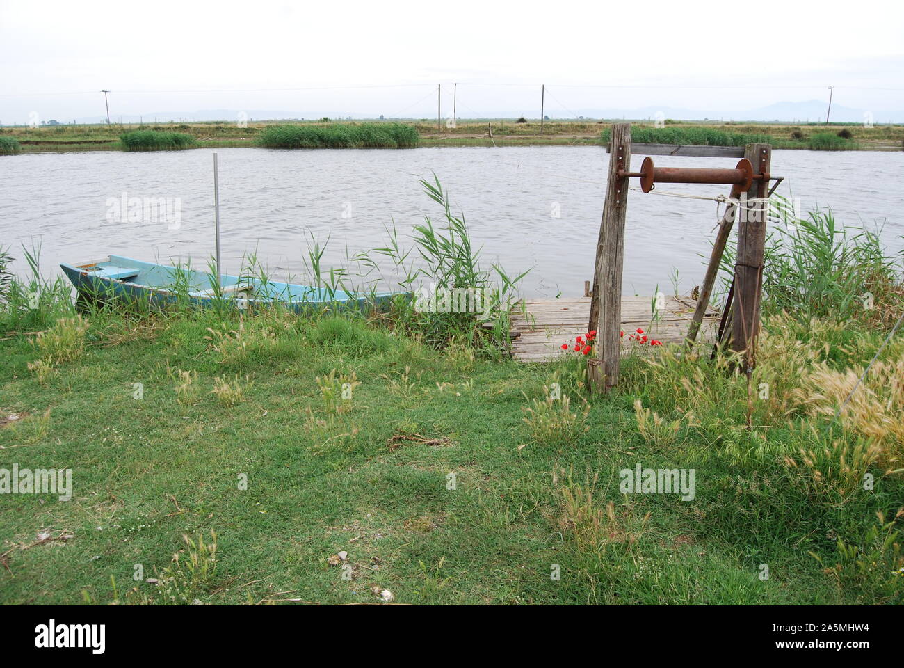 Winter scenes in Chalkidiki seaside, Greece Stock Photo - Alamy