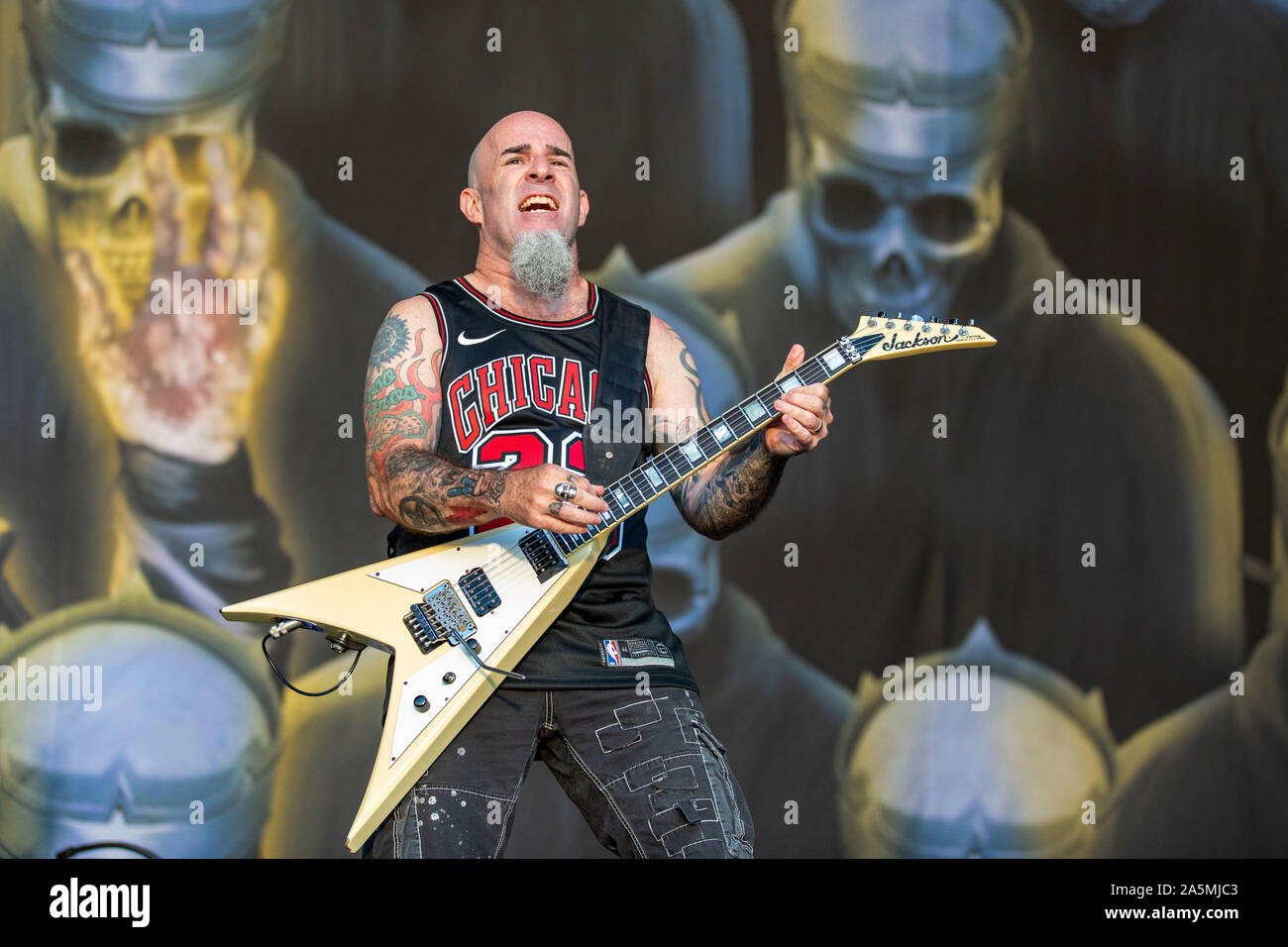 September 14, 2019, Chicago, Illinois, U.S: SCOTT IAN of Anthrax during ...
