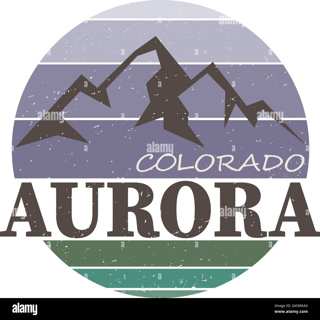 Map of aurora Cut Out Stock Images & Pictures - Alamy