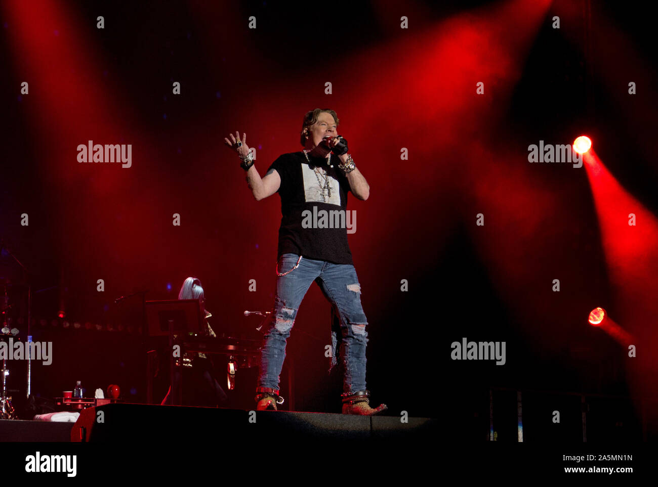 October 20, 2019, Tijuana, Baja California, Mexico: Singer Axl Rose of ...