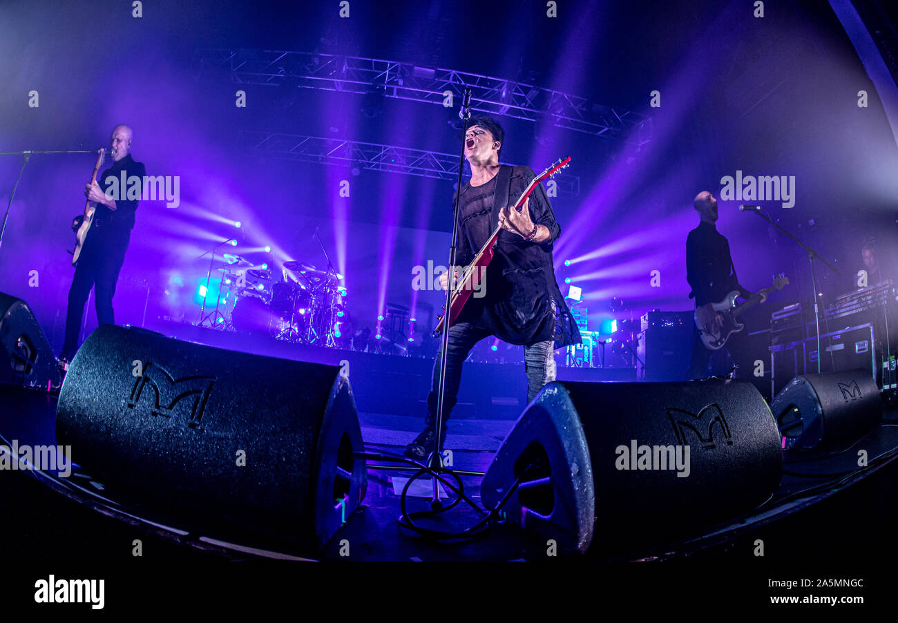 Gary Numan performing at the O2 Academy Bournemouth. Credit: Charlie ...
