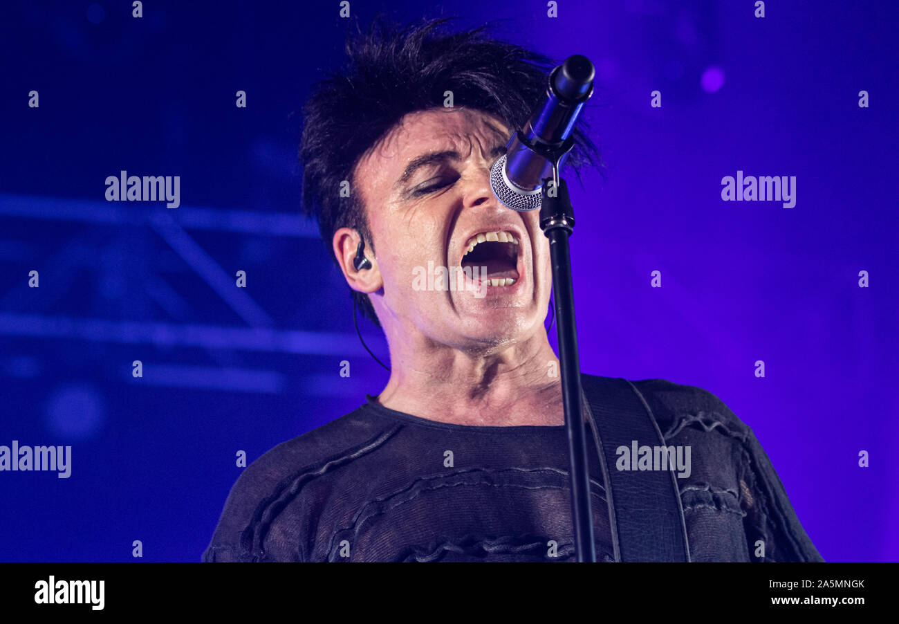 Gary Numan performing at the O2 Academy Bournemouth. Credit: Charlie ...