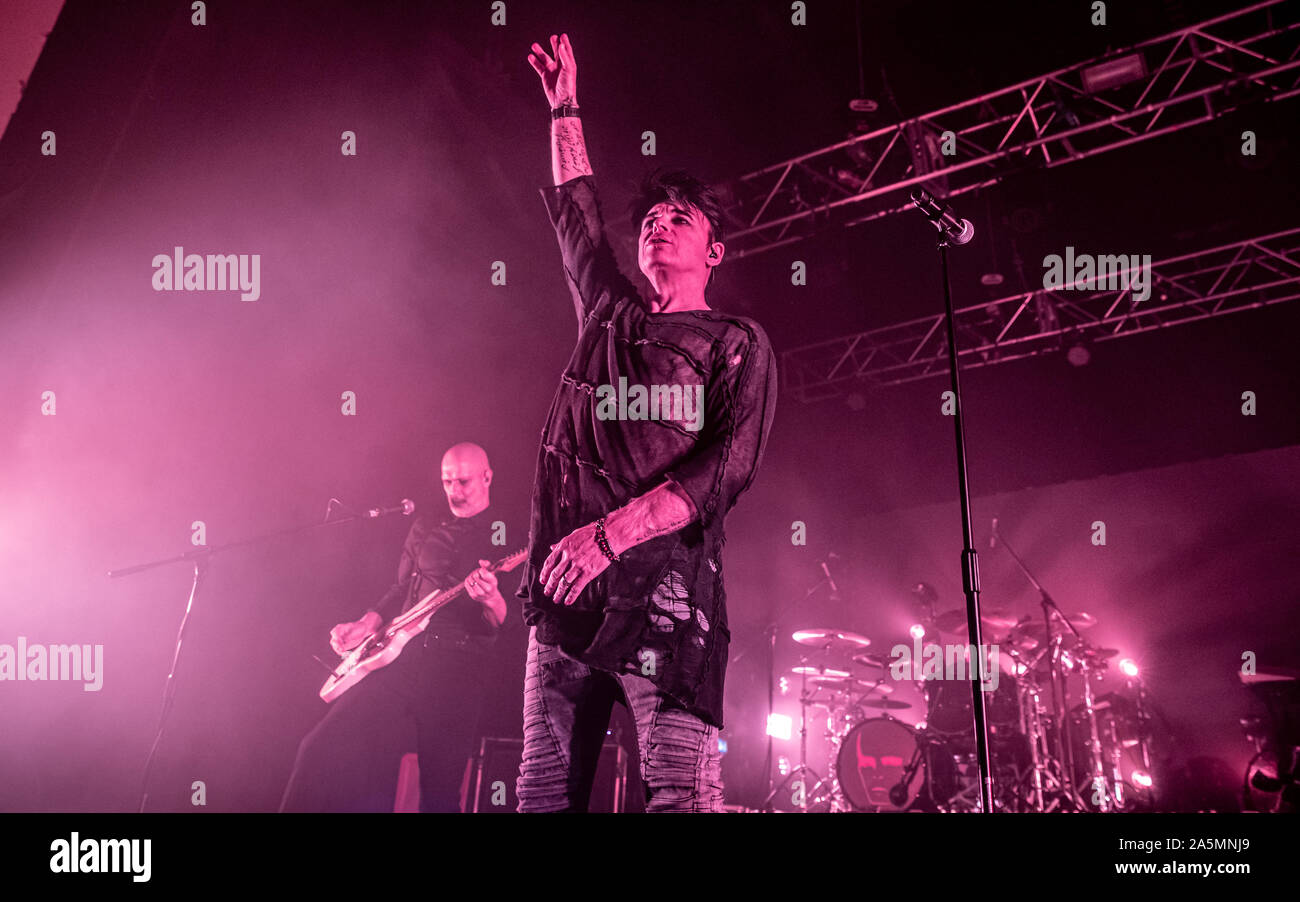 Gary Numan performing at the O2 Academy Bournemouth. Credit: Charlie ...