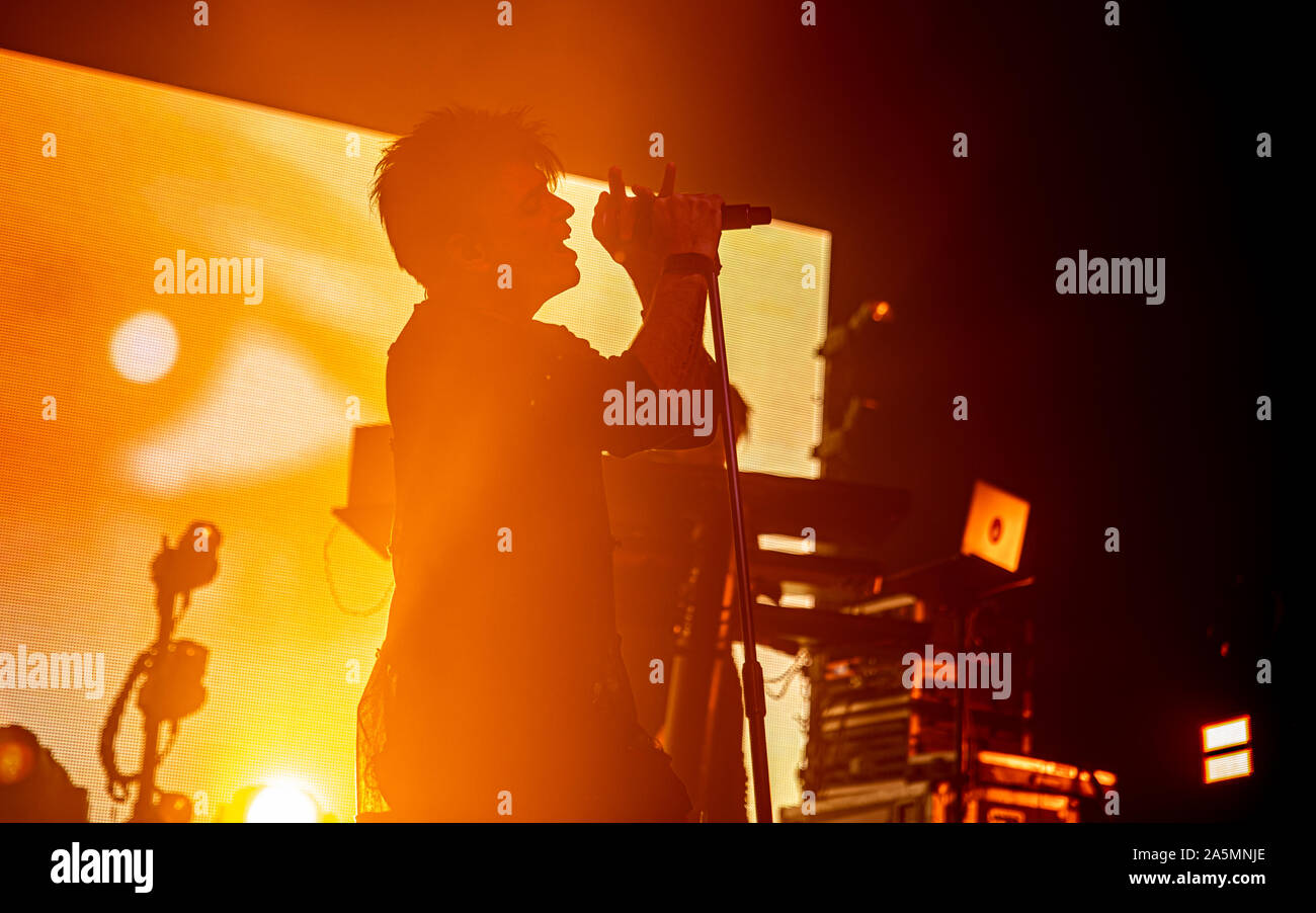Gary Numan performing at the O2 Academy Bournemouth. Credit: Charlie ...