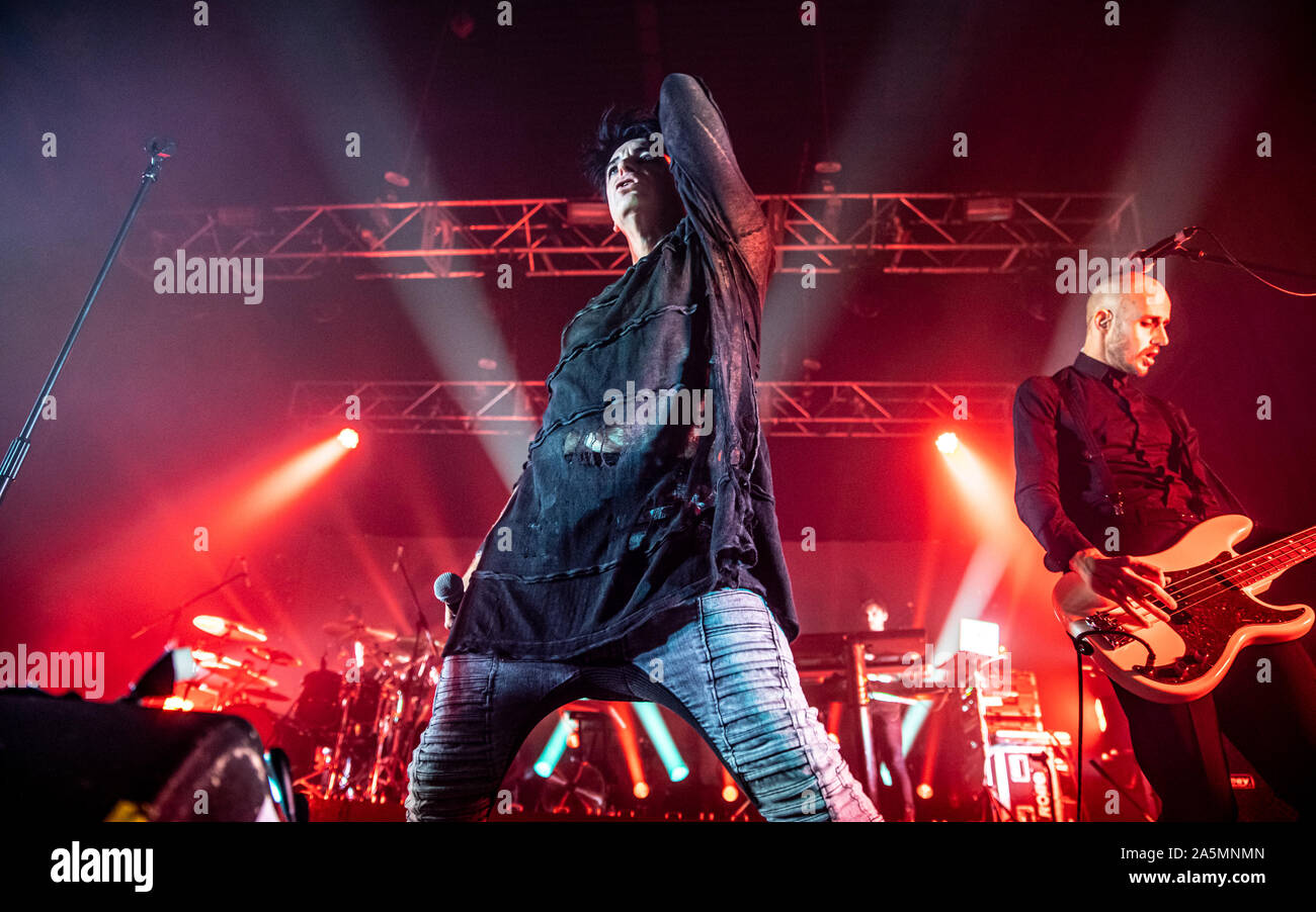 Gary Numan performing at the O2 Academy Bournemouth. Credit: Charlie ...