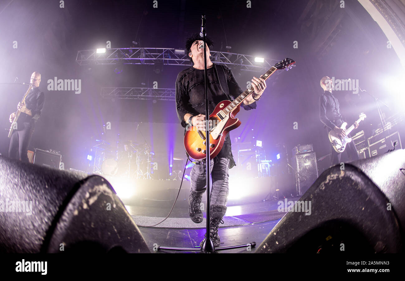 Gary Numan performing at the O2 Academy Bournemouth. Credit: Charlie ...