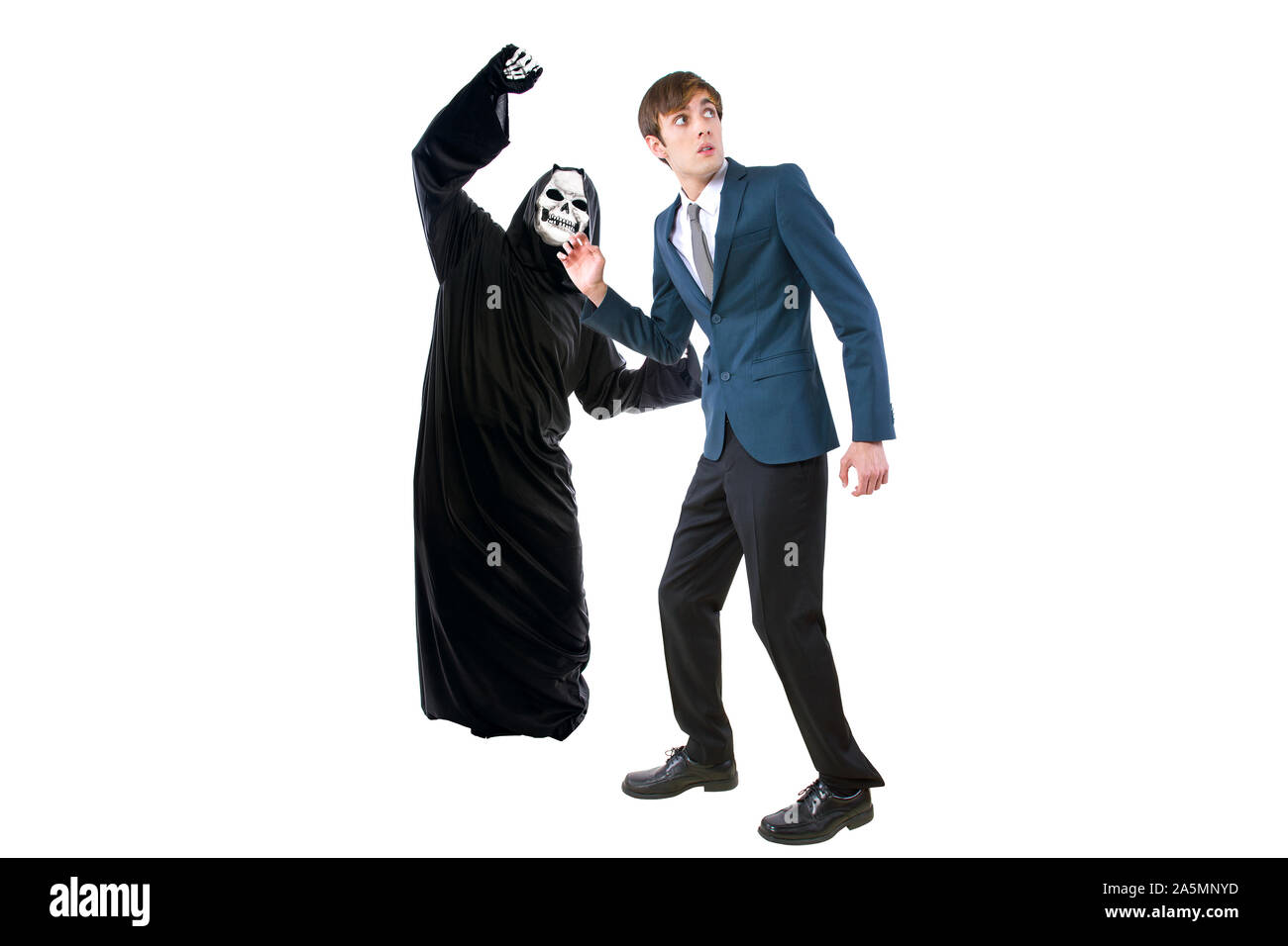 Chasing scary scared hi-res stock photography and images - Alamy