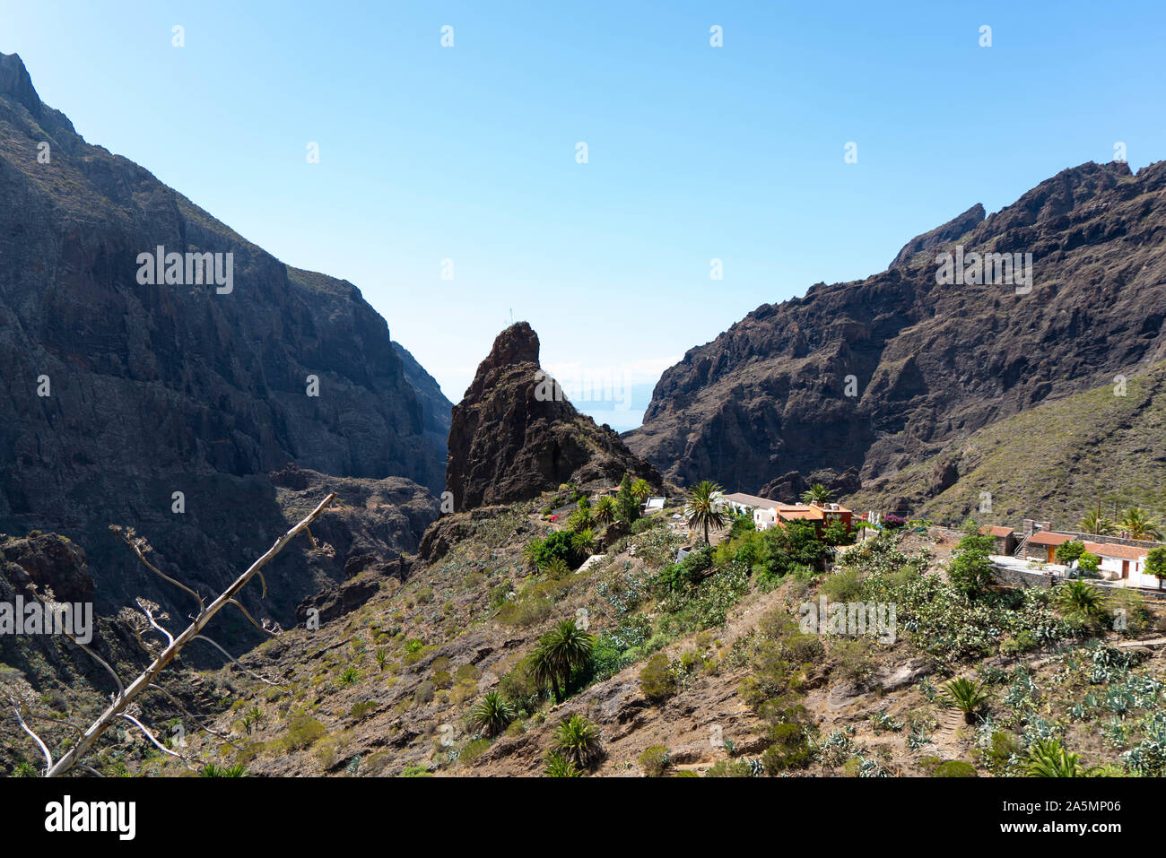 Masca valley in Tenerife - Canary Islands Stock Photo - Alamy