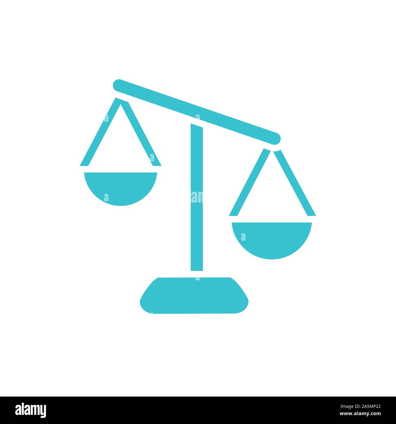 balance business finance color silhouette vector illustration Stock ...