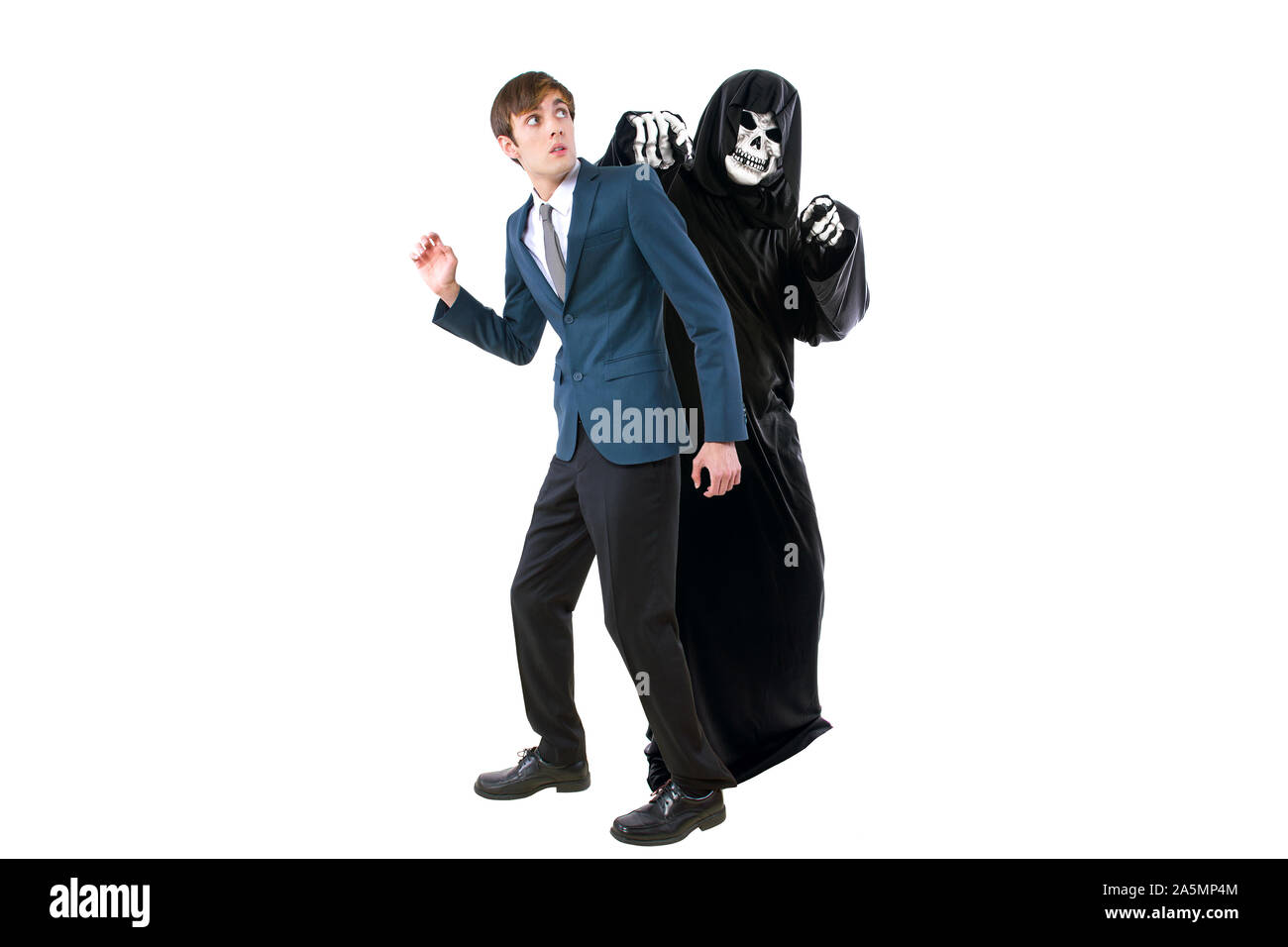 Chasing scary scared hi-res stock photography and images - Alamy