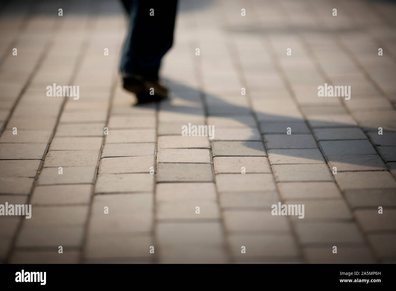 Pavement being walked on Stock Photo - Alamy