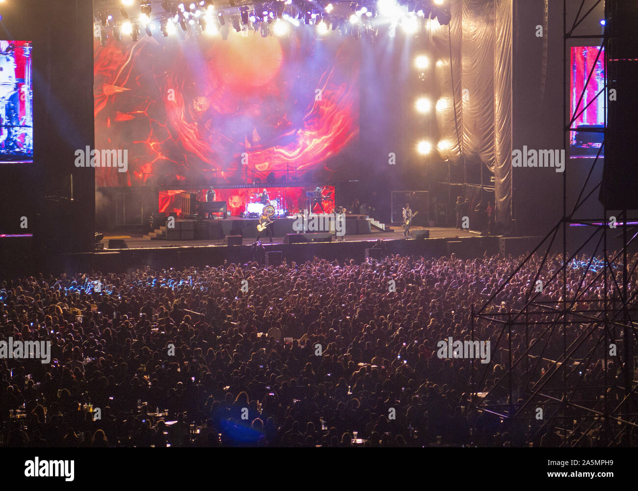 October 21, 2019, Tijuana, Baja California, Mexico: The rock band Guns ...