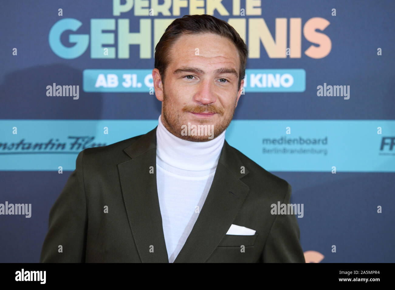 Munich, Germany. 21st Oct, 2019. Frederick Lau, actor, comes to the ...