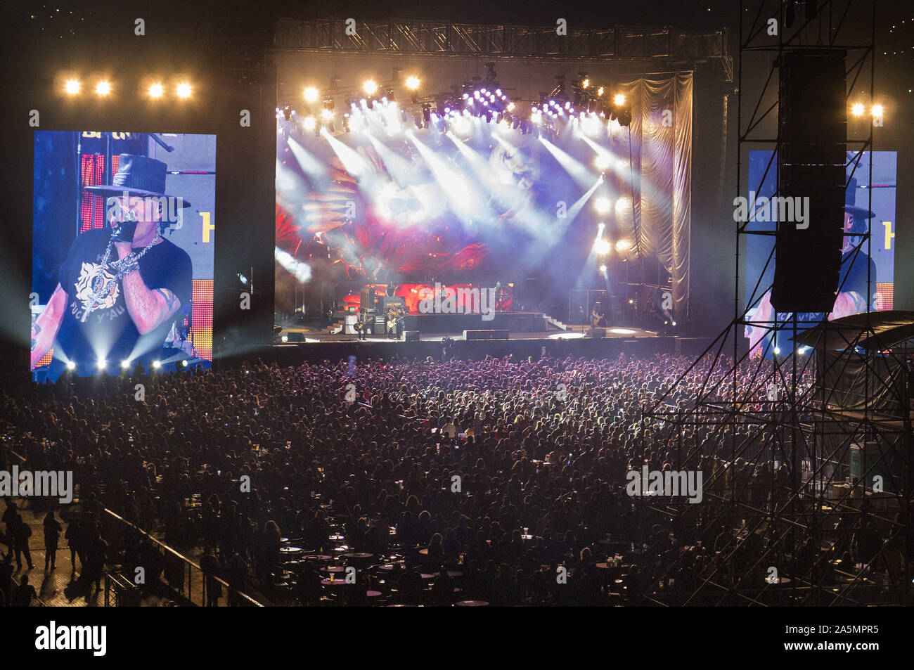 October 21, 2019, Tijuana, Baja California, Mexico: The rock band Guns ...