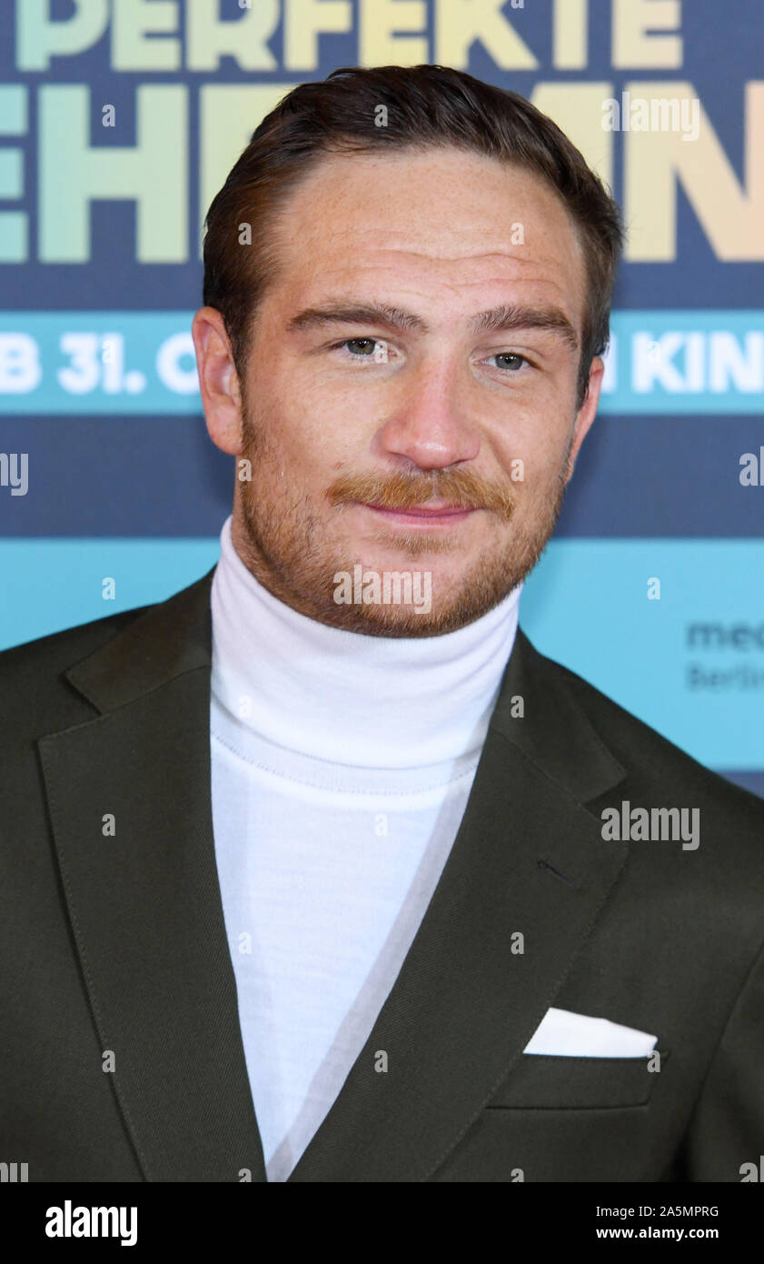 Munich, Germany. 21st Oct, 2019. Frederick Lau, actor, comes to the ...