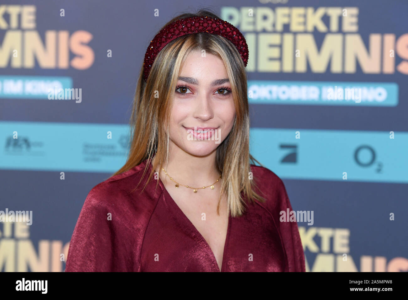 Munich, Germany. 21st Oct, 2019. Catharina Maranca, model, comes to the ...