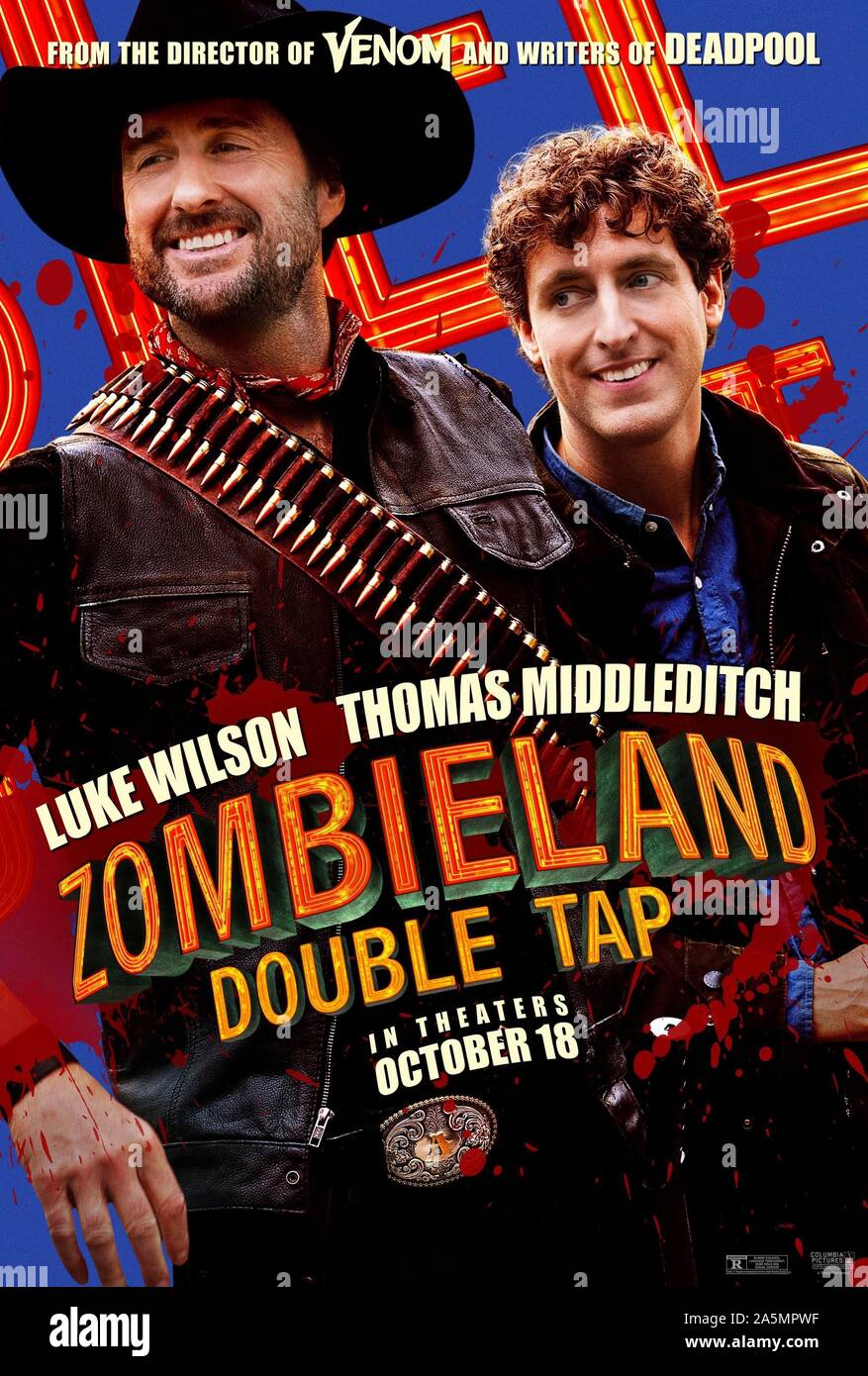 ZOMBIELAND: DOUBLE TAP, US character poster, from left: Luke Wilson as ...