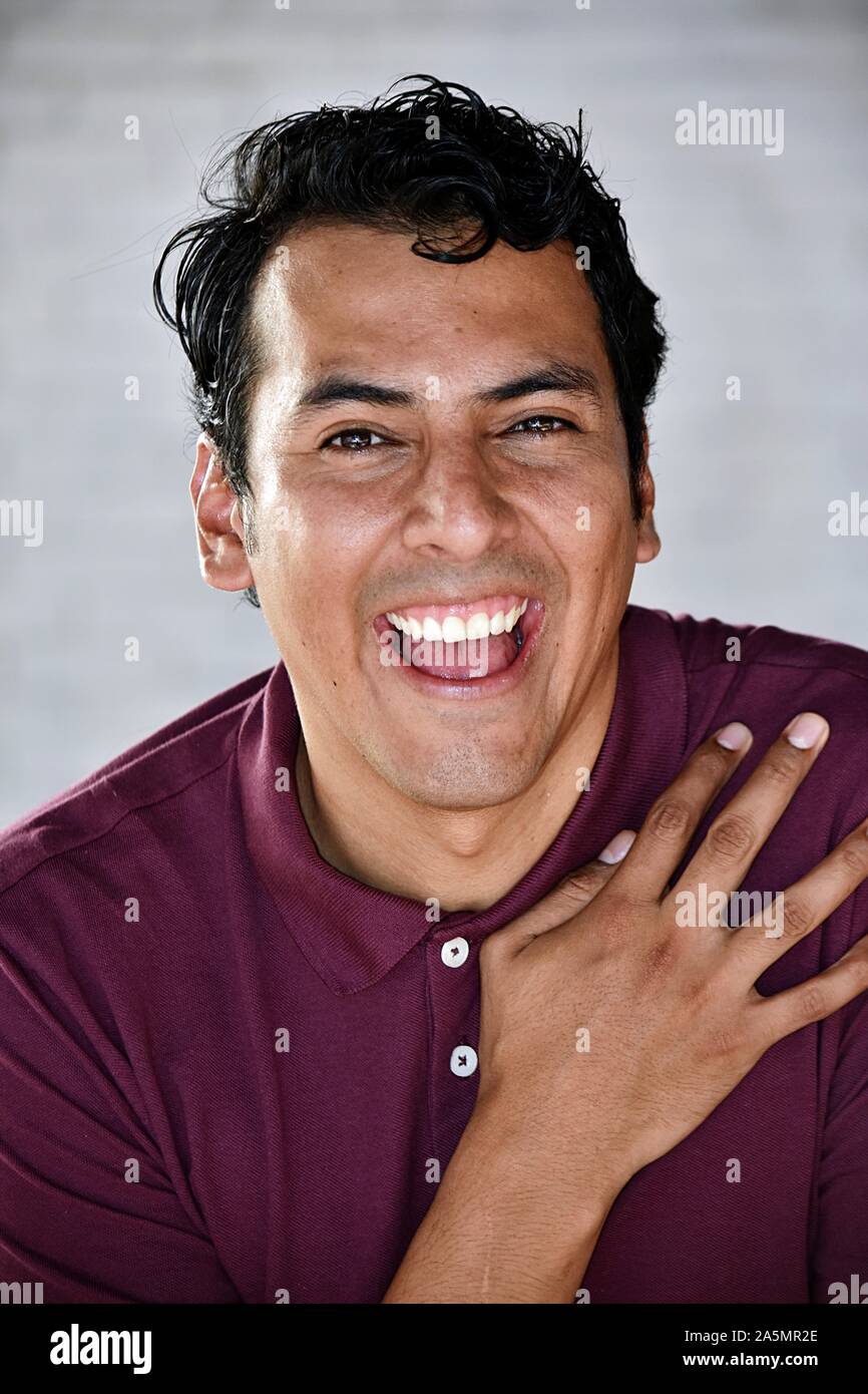 Male laughing hi-res stock photography and images - Alamy
