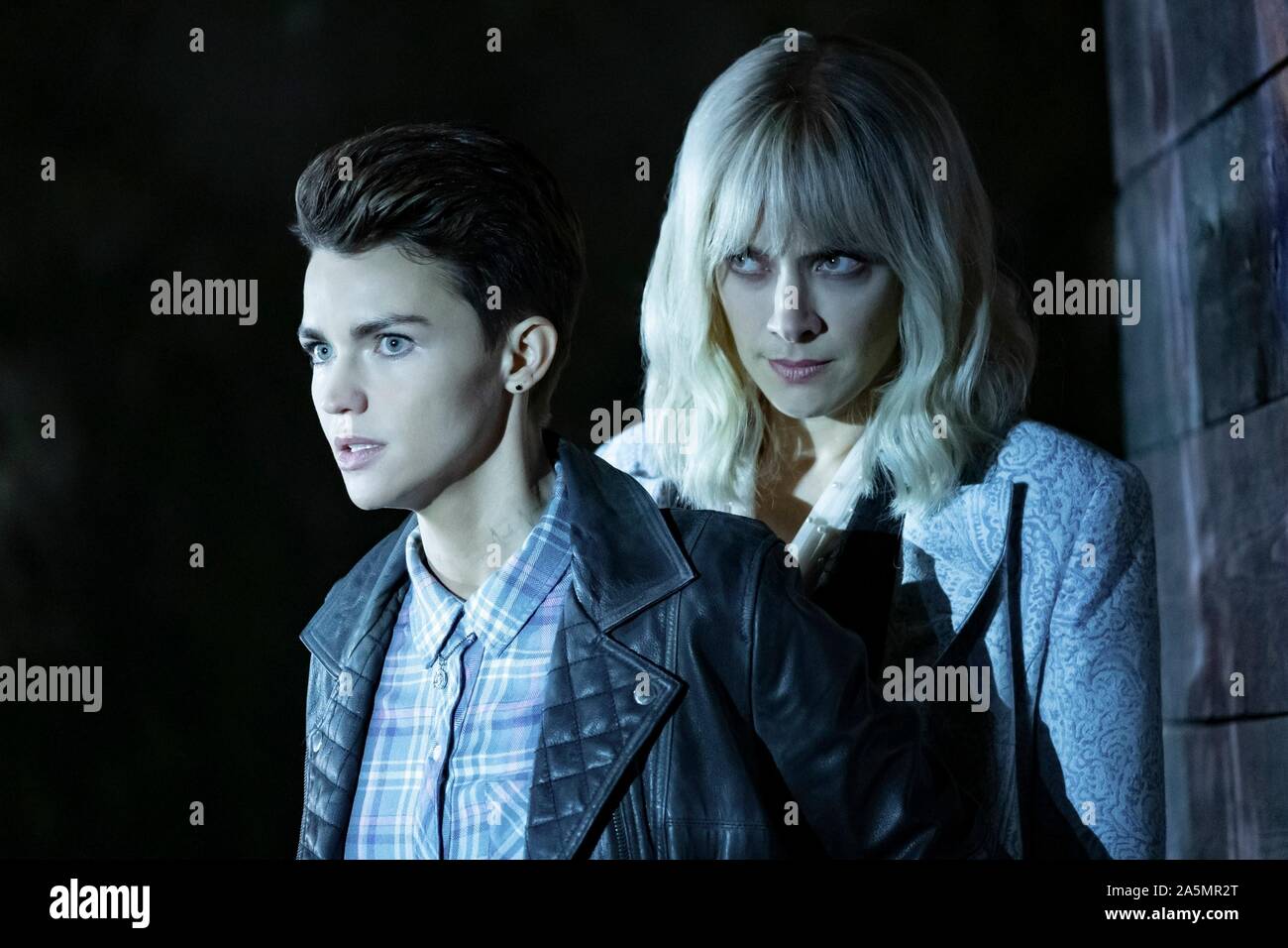 BATWOMAN, from left: Ruby Rose, Rachel Skarsten, 'The Rabbit Hole ...