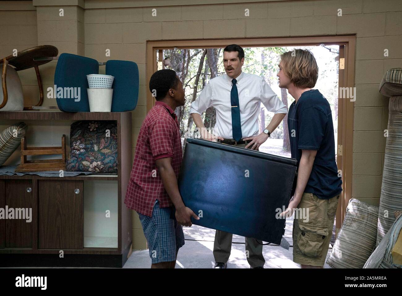 LOOKING FOR ALASKA, from left: Denny Love, Timothy Simons, Charlie ...