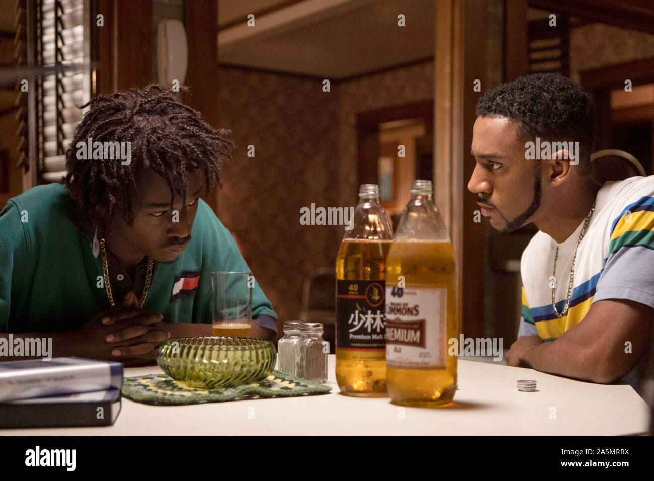 WU-TANG: AN AMERICAN SAGA, from left: Ashton Sanders, Siddiq Saunderson ...