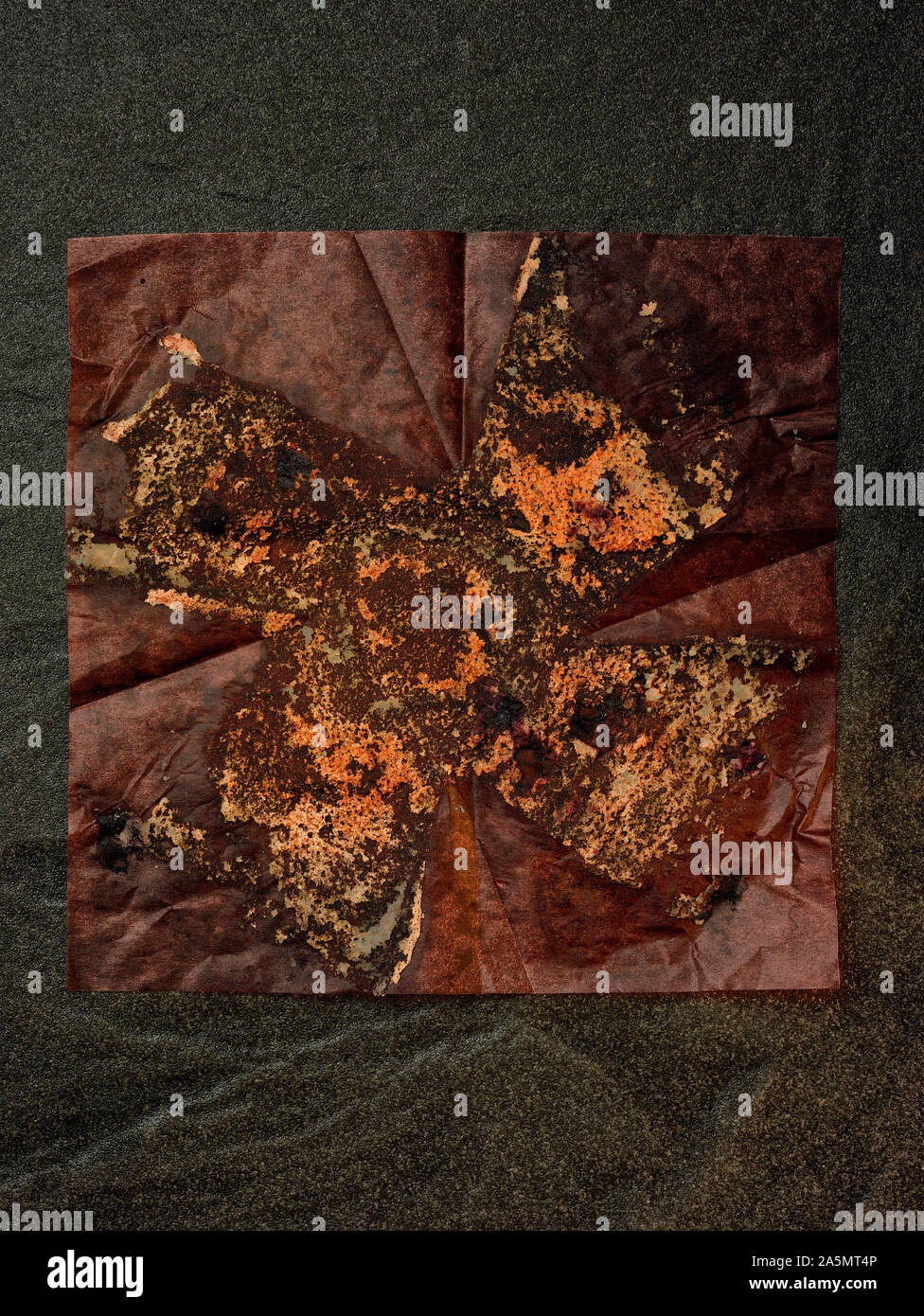 Muffin wrapper pattern and texture food abstract, concept Stock Photo ...