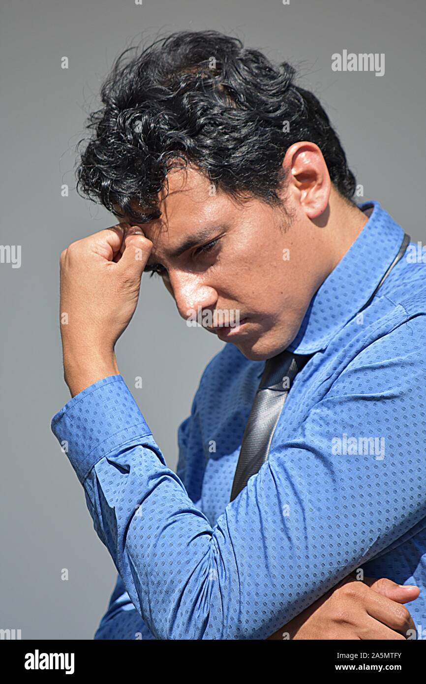 Sad Business Man Stock Photo - Alamy