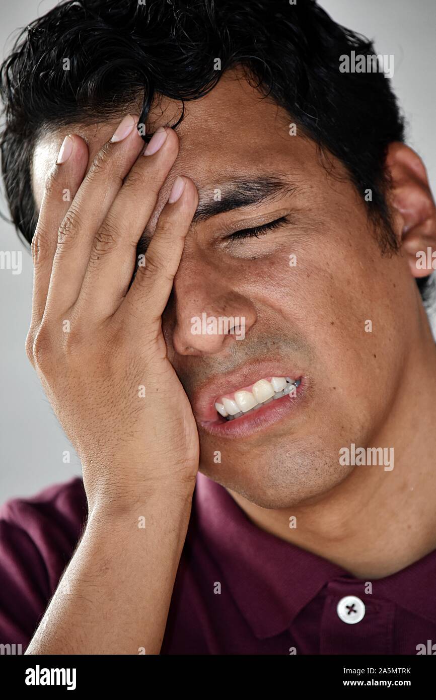 Male And Confusion Stock Photo - Alamy