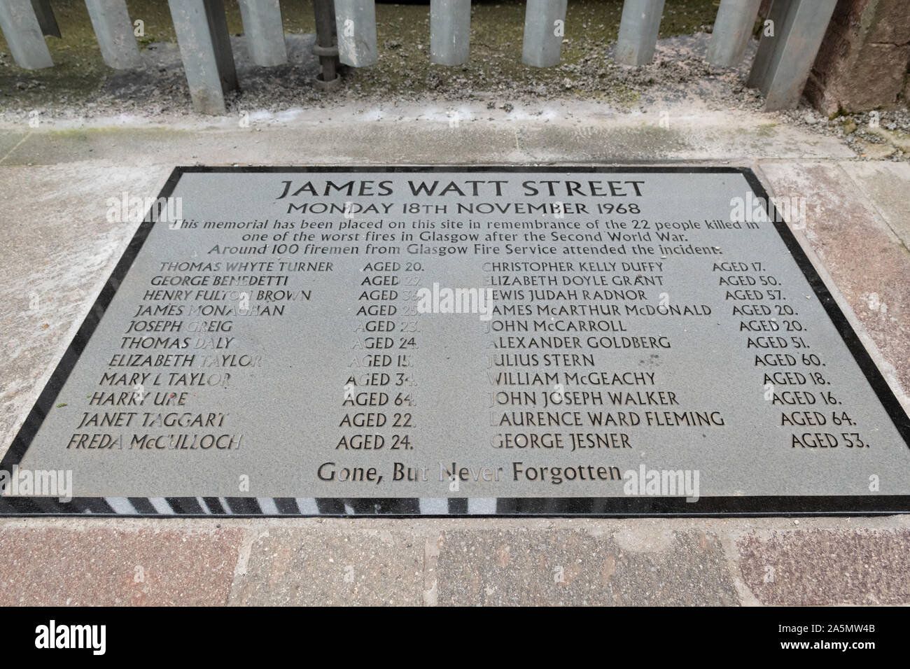 James watt street fire hi-res stock photography and images - Alamy