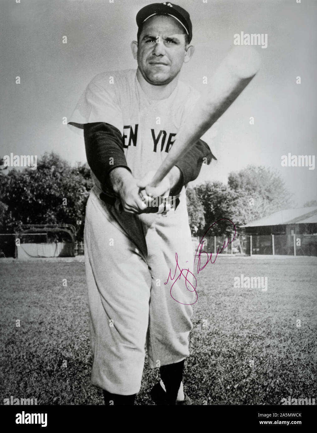 Yogi Berra Batting