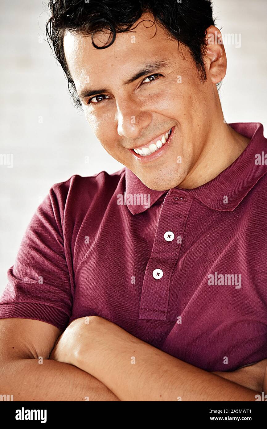Middle Aged Male Portrait Stock Photo - Alamy
