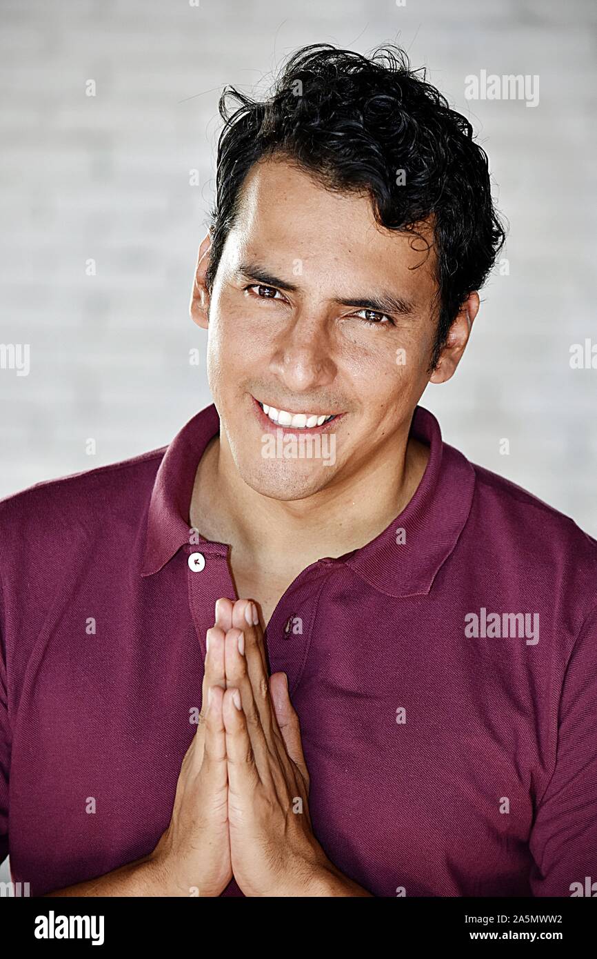 An Appreciative Diverse Person Stock Photo - Alamy