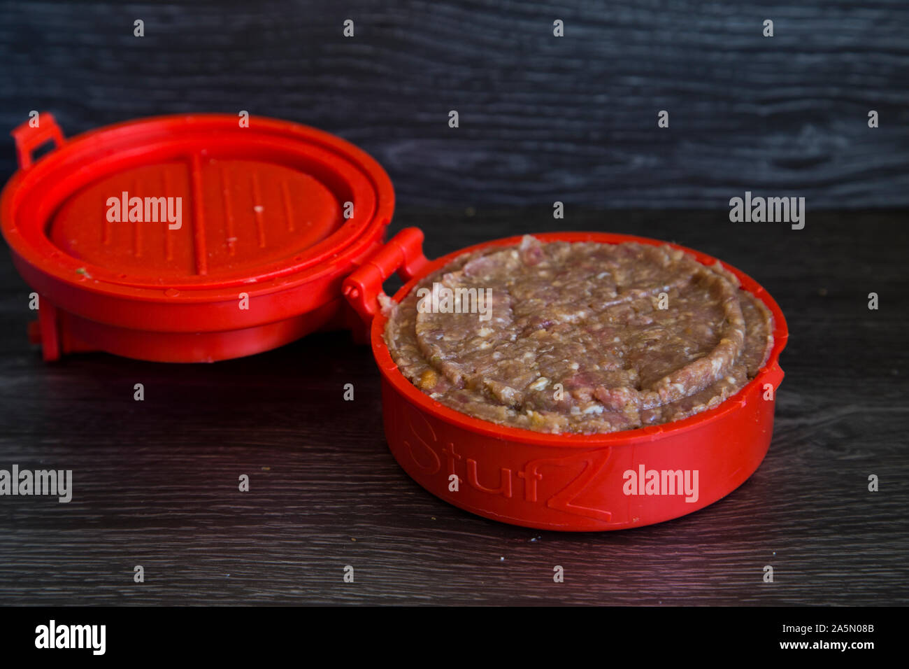 Stuffed burger press hi-res stock photography and images - Alamy