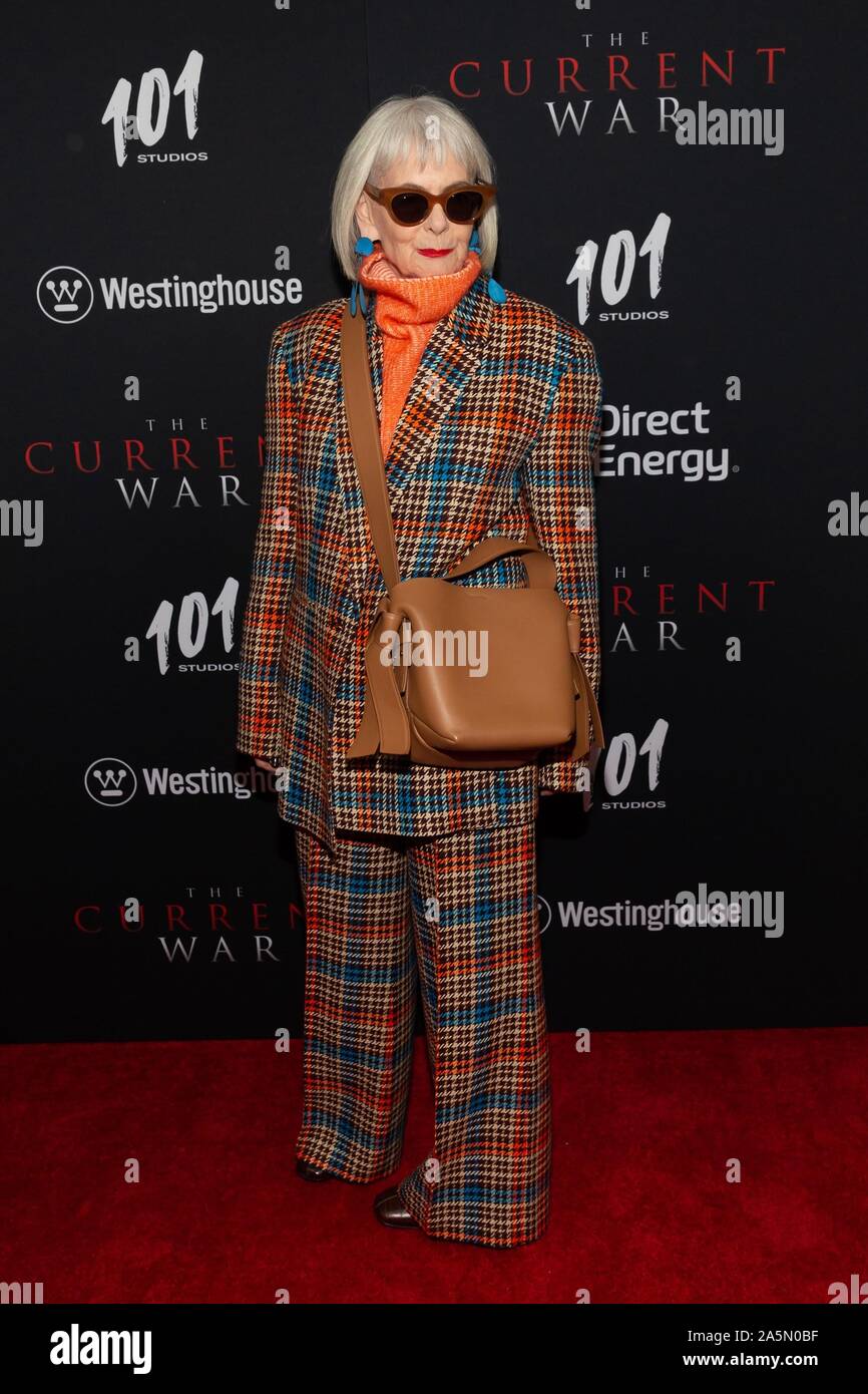 New York, NY, USA. 21st Oct, 2019. Lyn Slater, aka, Accidental Icon at ...