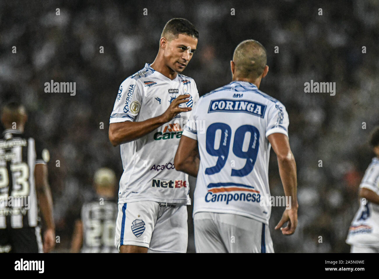 Rio De Janeiro, Brazil. 21st Oct, 2019. During Botafogo vs CSA, match ...