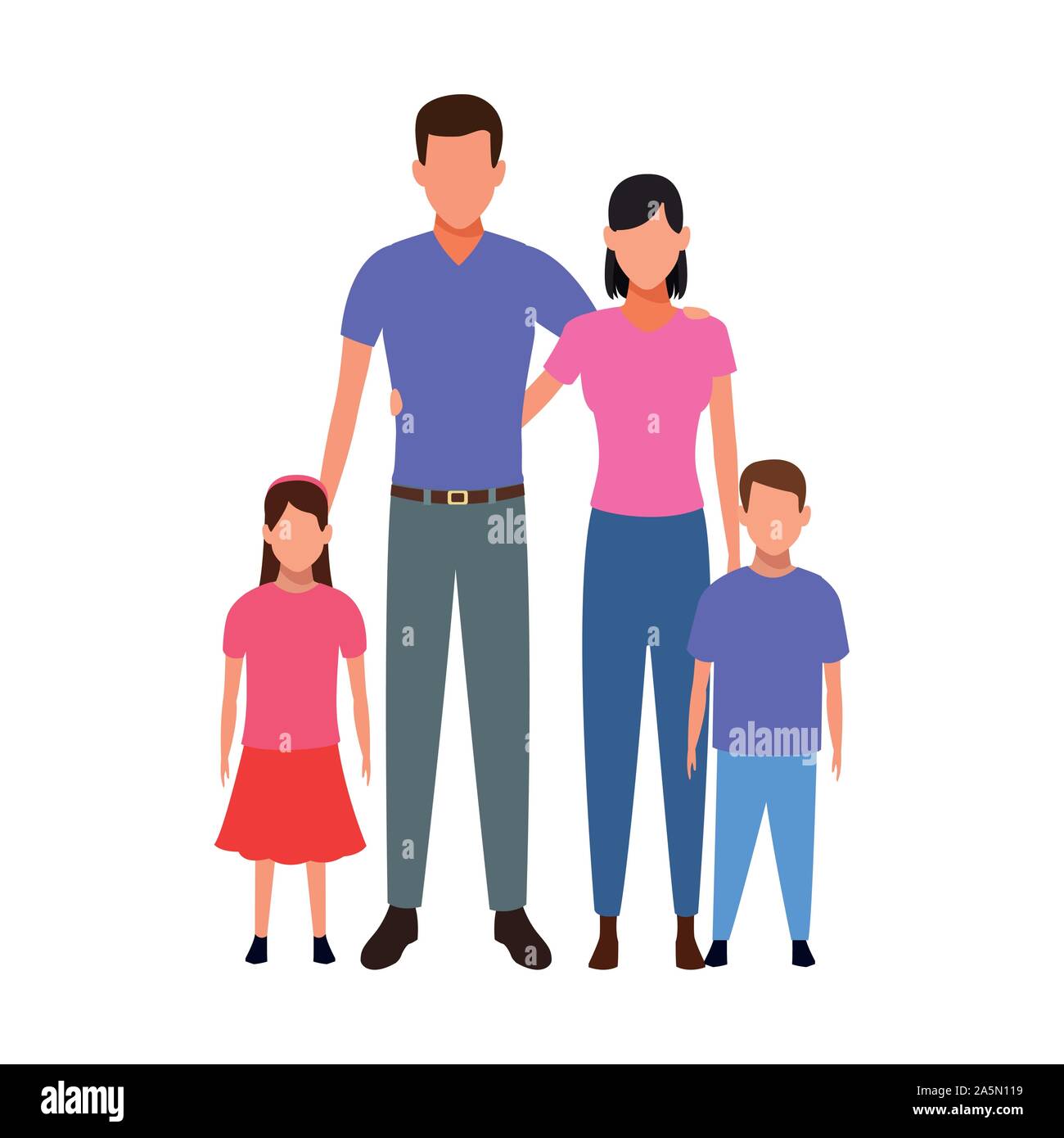 avatar traditional family icon, flat design Stock Vector Image & Art ...