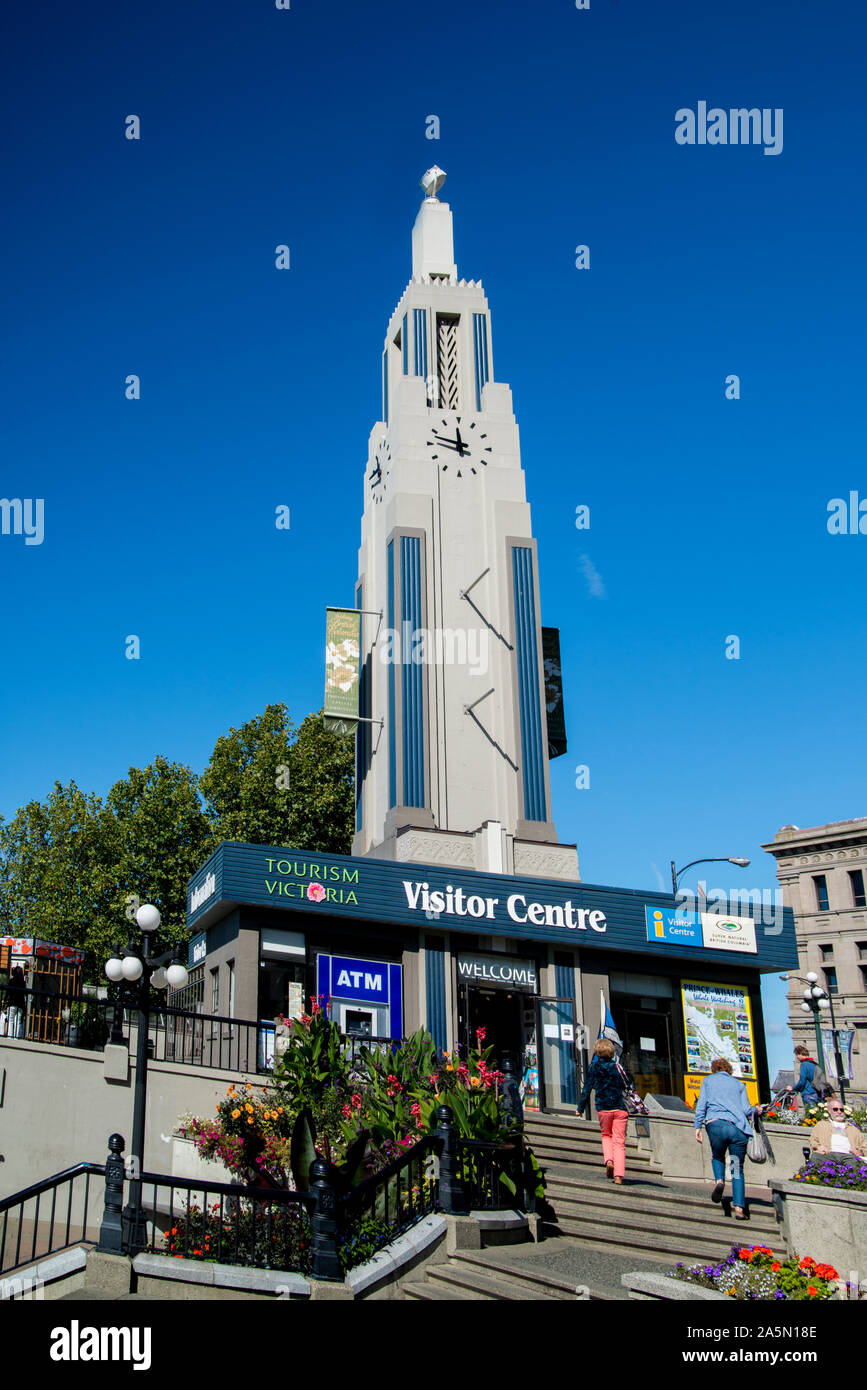 Vancouver; British Columbia; Canada. Visitor center Stock Photo - Alamy