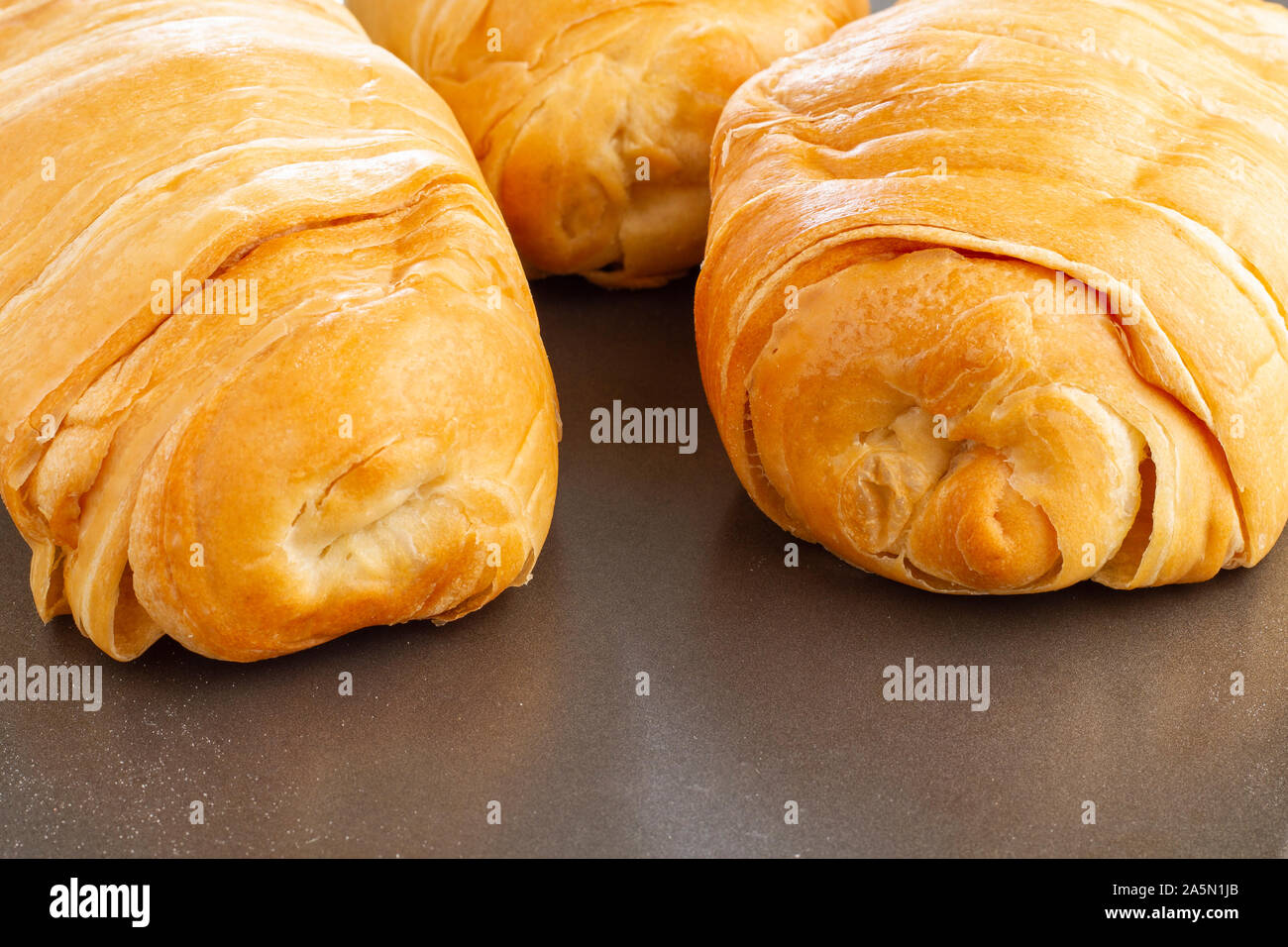 Bread of milk, traditional food of Colombia, close-up Stock Photo - Alamy