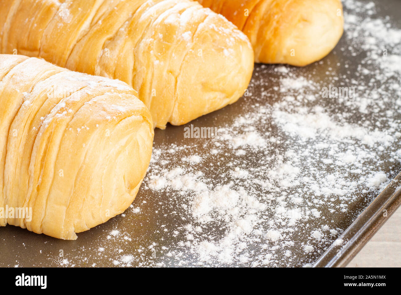 Bread of milk, traditional food of Colombia, close-up Stock Photo - Alamy
