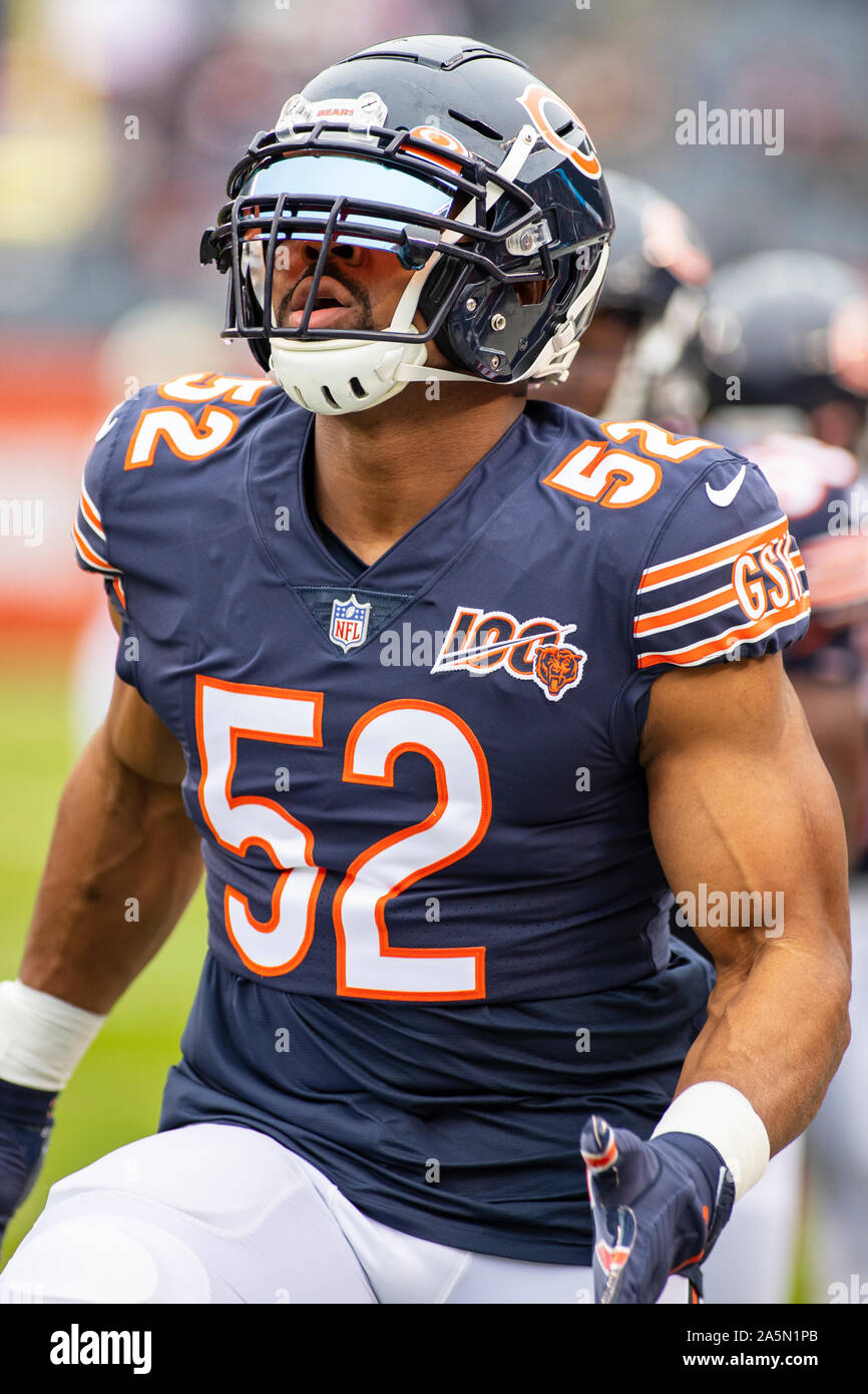 Chicago, Illinois, USA. 20th Oct, 2019. - Bears #52 Khalil Mack in ...