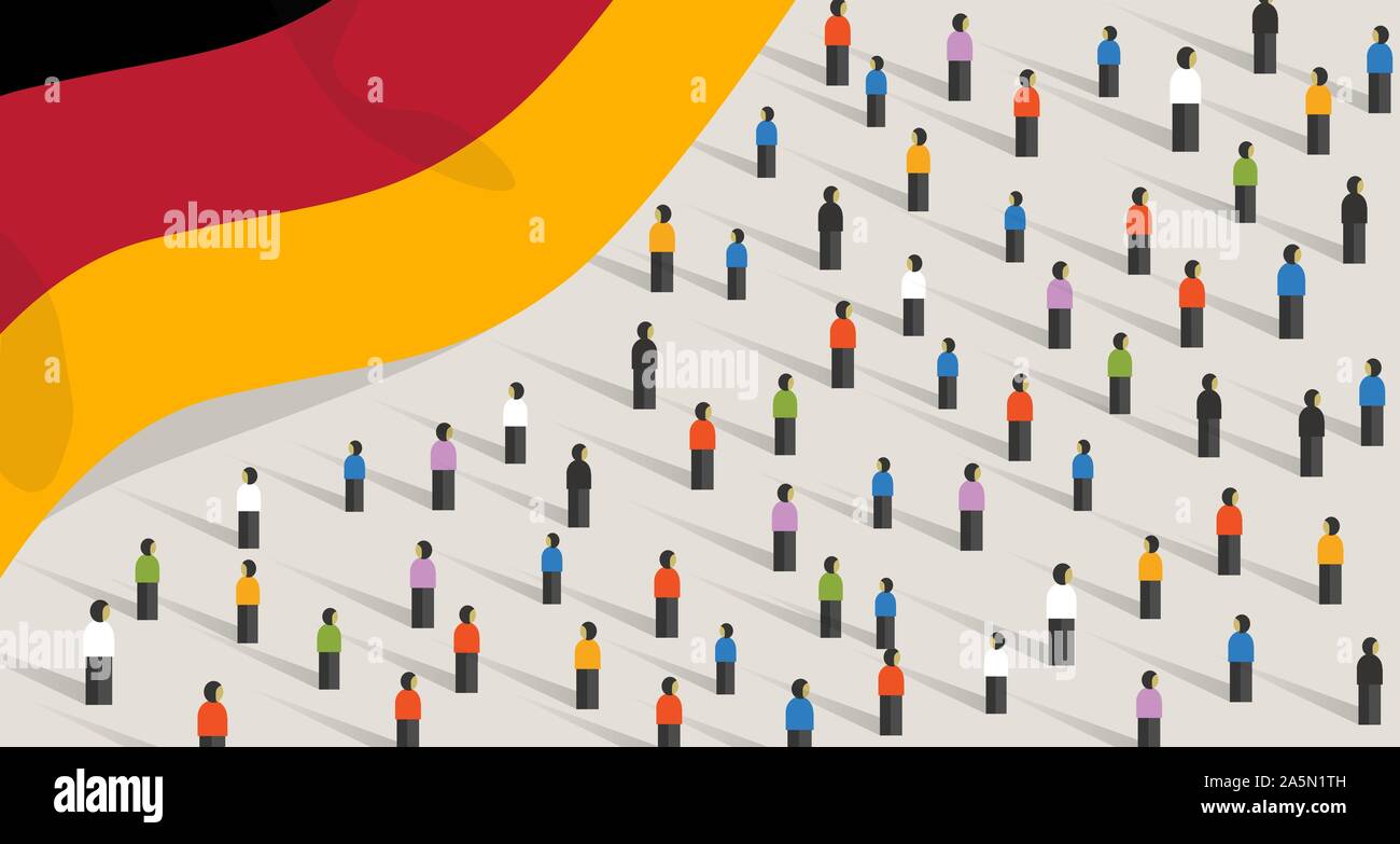 Germany independence anniversary celebration and unity. People of ...