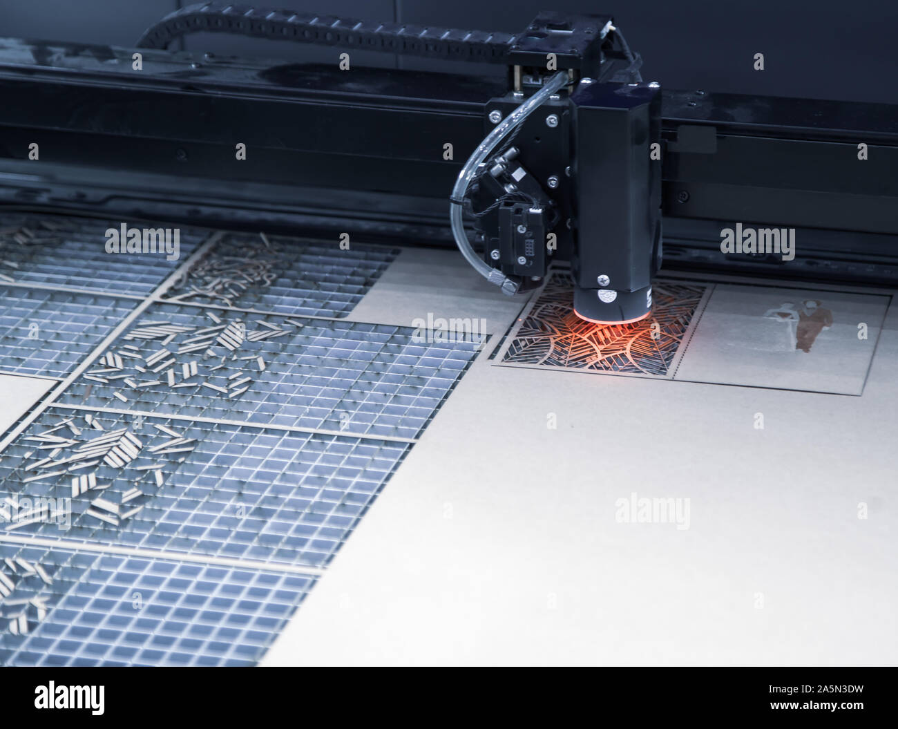 Modern laser cut pattern hi-res stock photography and images - Alamy