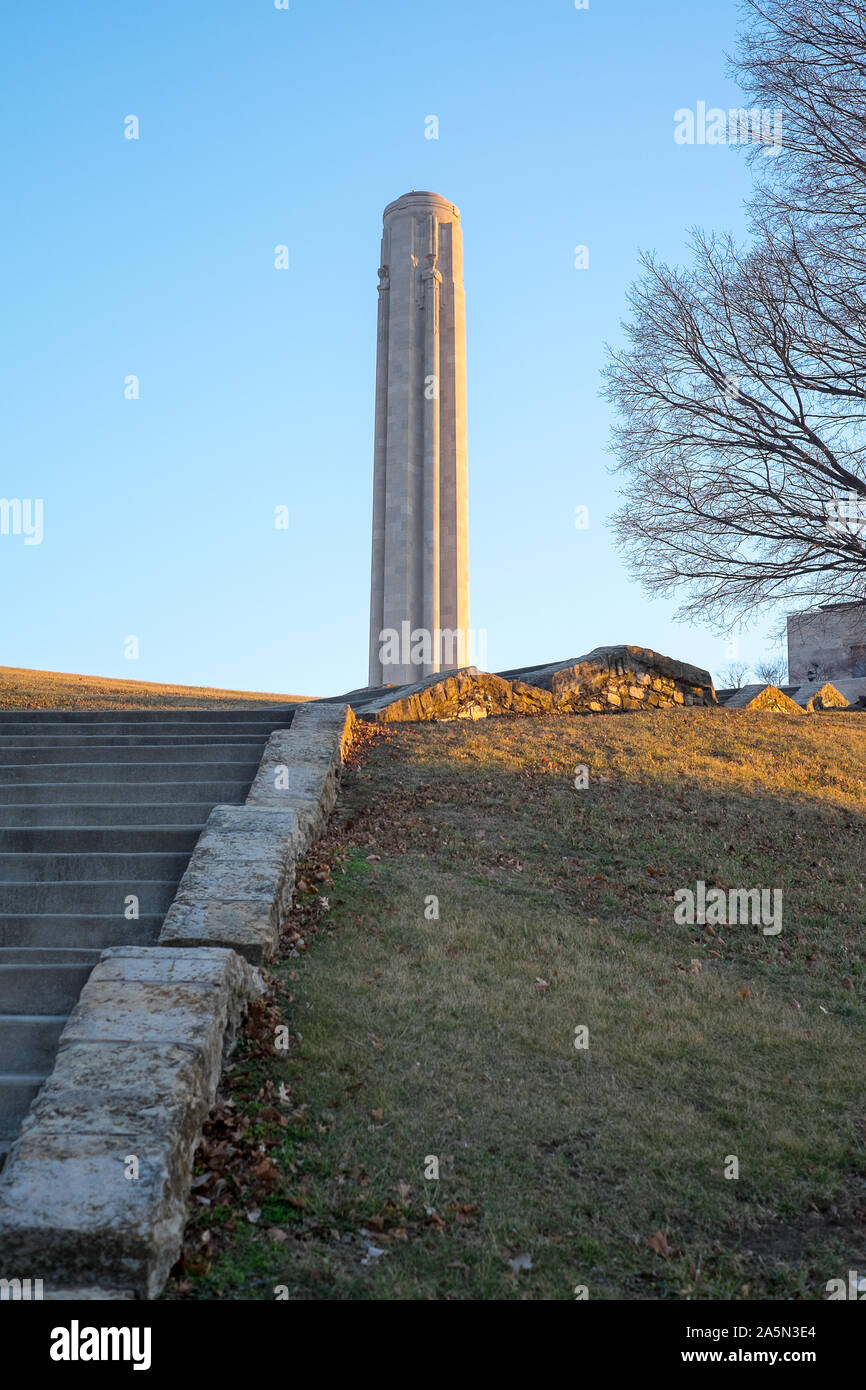 World War I Monument, Kansas City, MO Stock Photo - Alamy