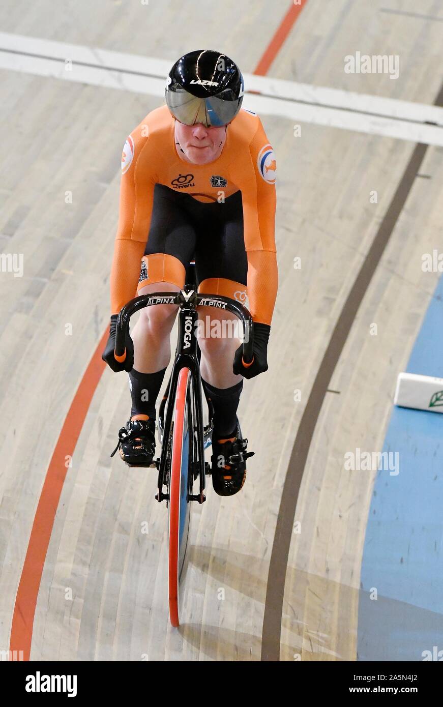 Kyra Lambrink (NED) on the Women s 500m Time Trail, during UEC Track ...