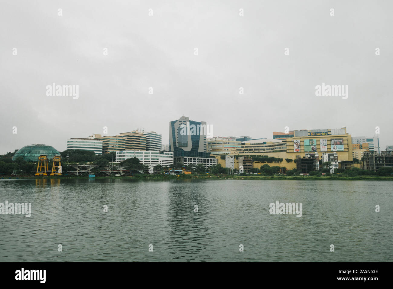 HYDERABAD,INDIA - 31 AUGUST 2019 Longest Cable Stayed Bridge under ...